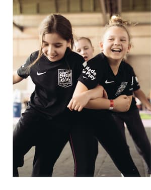 Nike Give: Supporting the Community. Nike GB