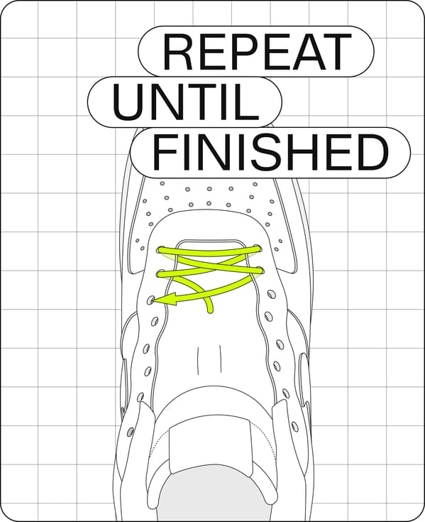 Transform your kicks with fresh lacing patterns. Nike BG