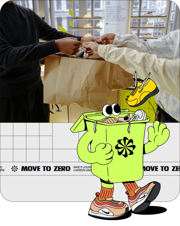 Recycle en doneer je sportgear. Nike BE
