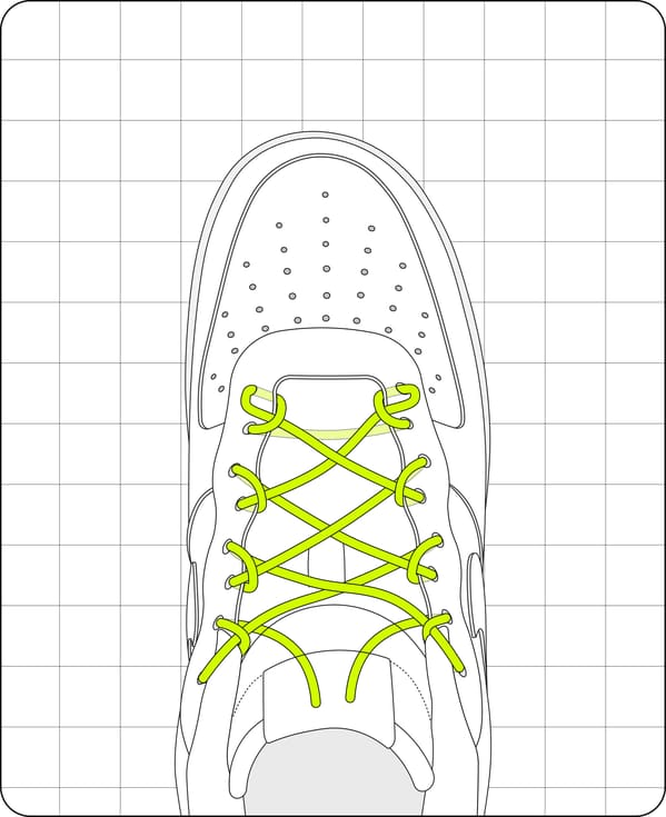 Transform your kicks with fresh lacing patterns. Nike BG