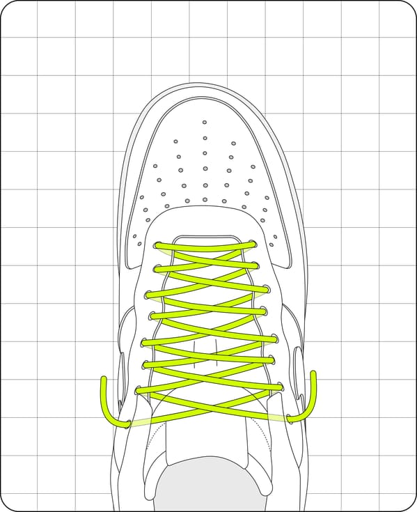 Transform your kicks with fresh lacing patterns. Nike BG