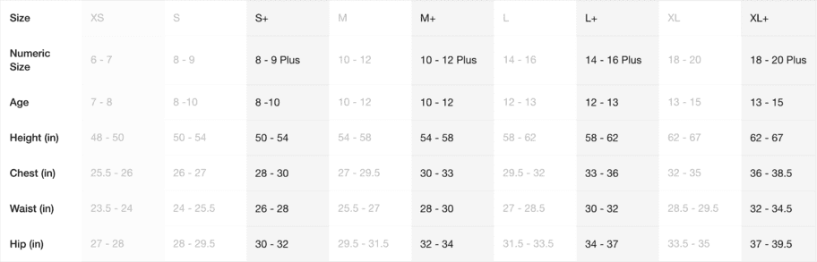 Större storlekar för barn. Nike SE