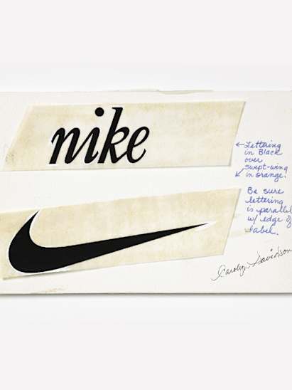 nike running shoes logo
