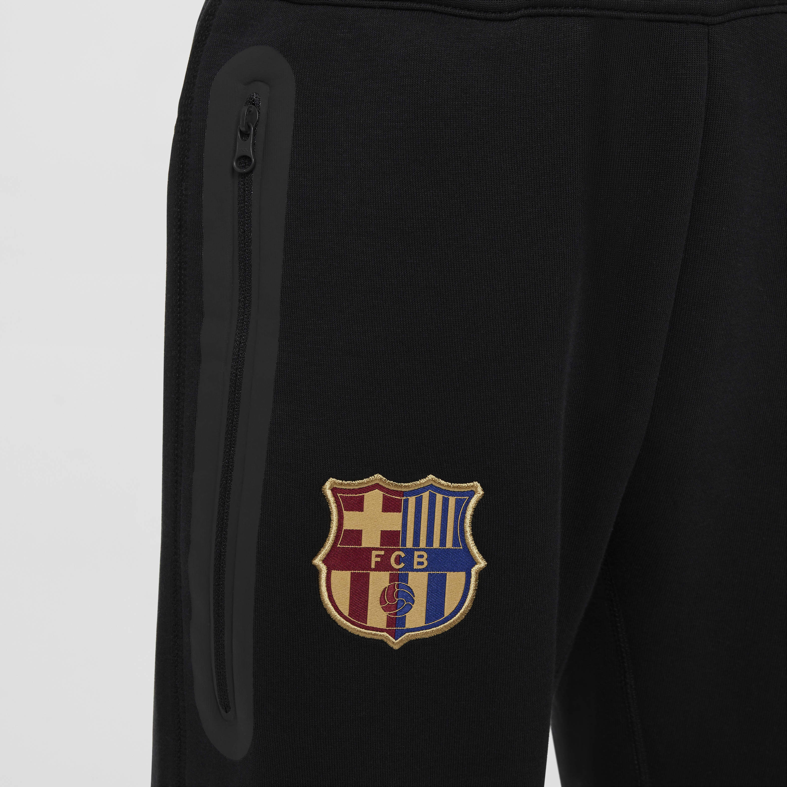 Nike F.C. Barcelona Tech Fleece Older Kids' (Boys') Nike Football Pants ...