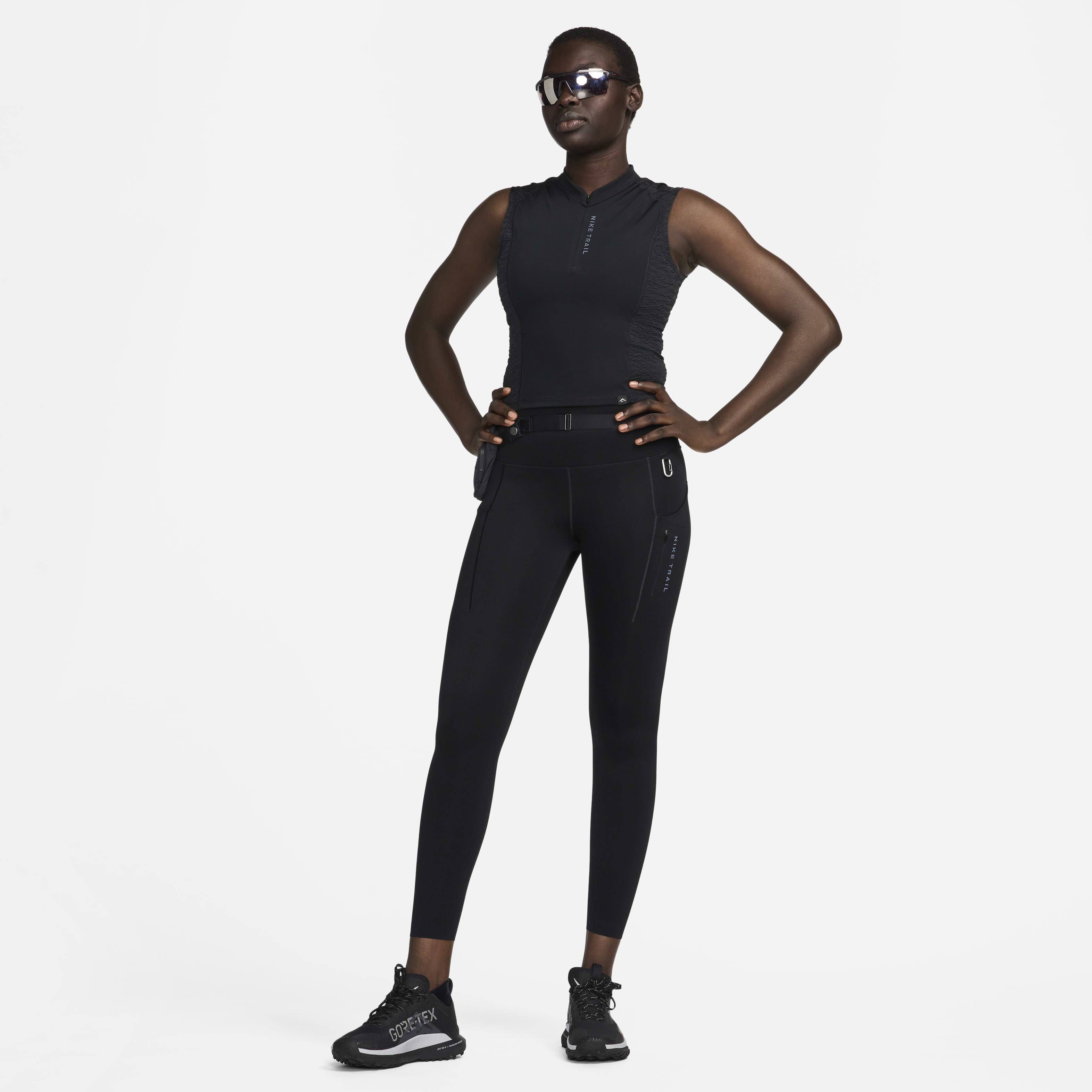 Nike Trail Women's Dri-FIT 1/4-Zip Running Tank Top | King's Cross