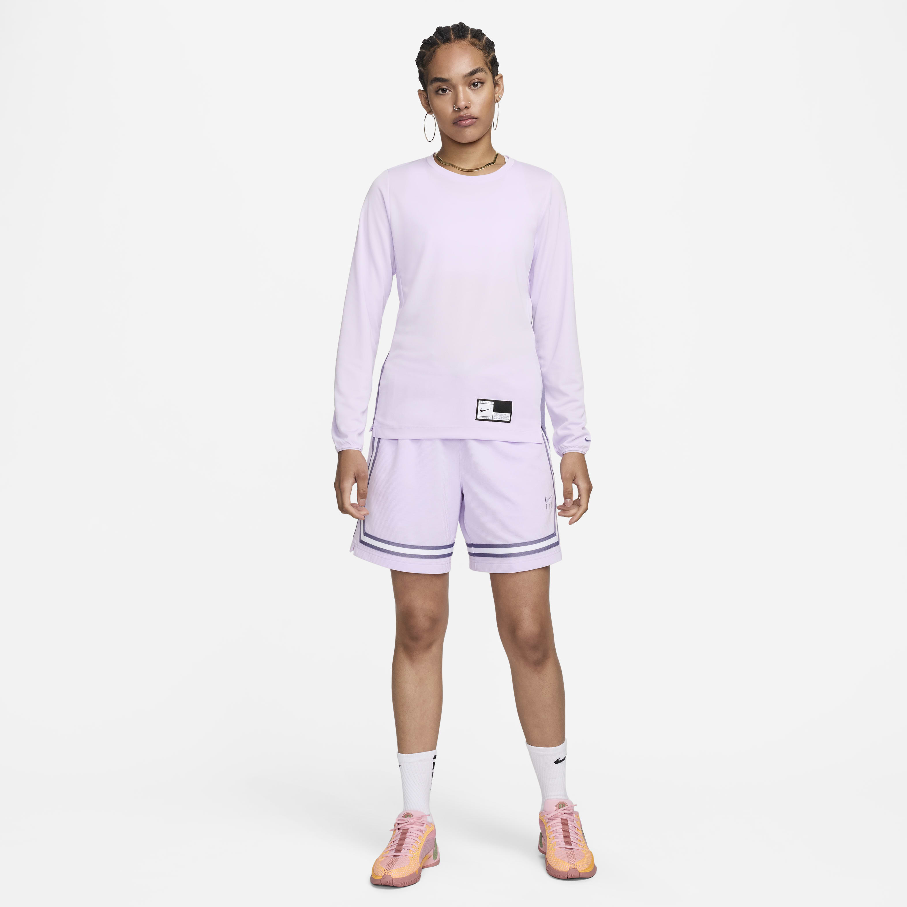 Nike Women's Dri-FIT Long-Sleeve Warm-Up Basketball Top | King's Cross