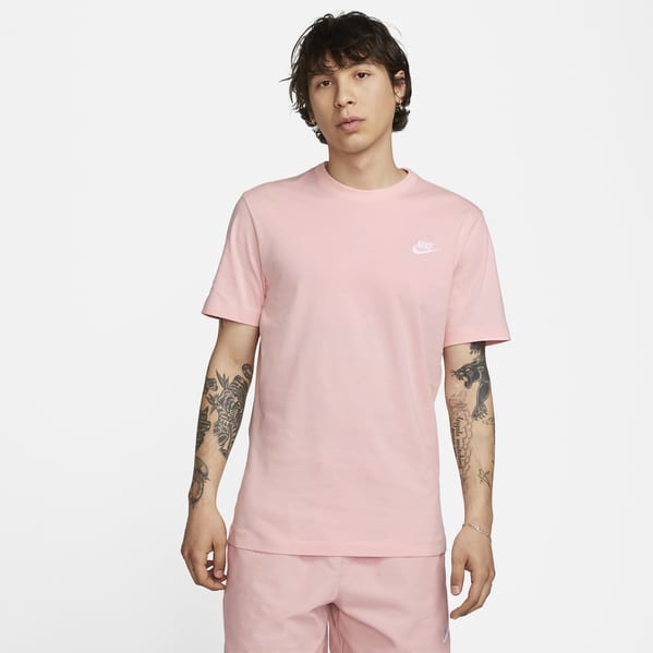 Las mejores playeras rosa Nike para hombre. Nike