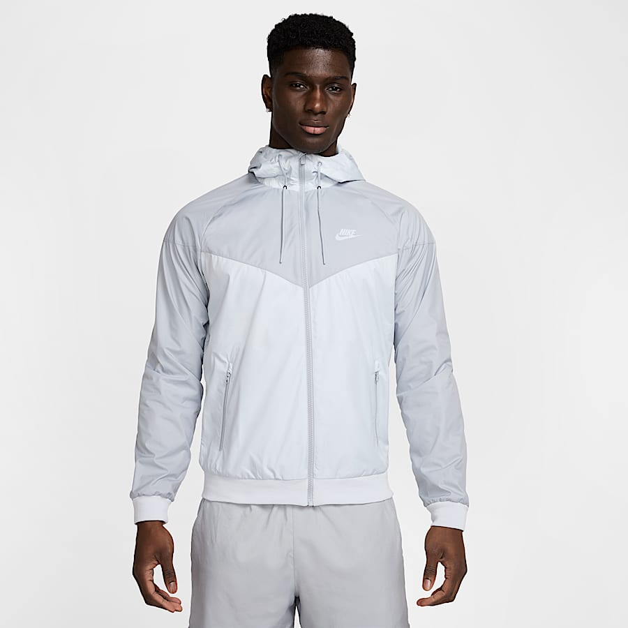 Nike hooded jacket men's store