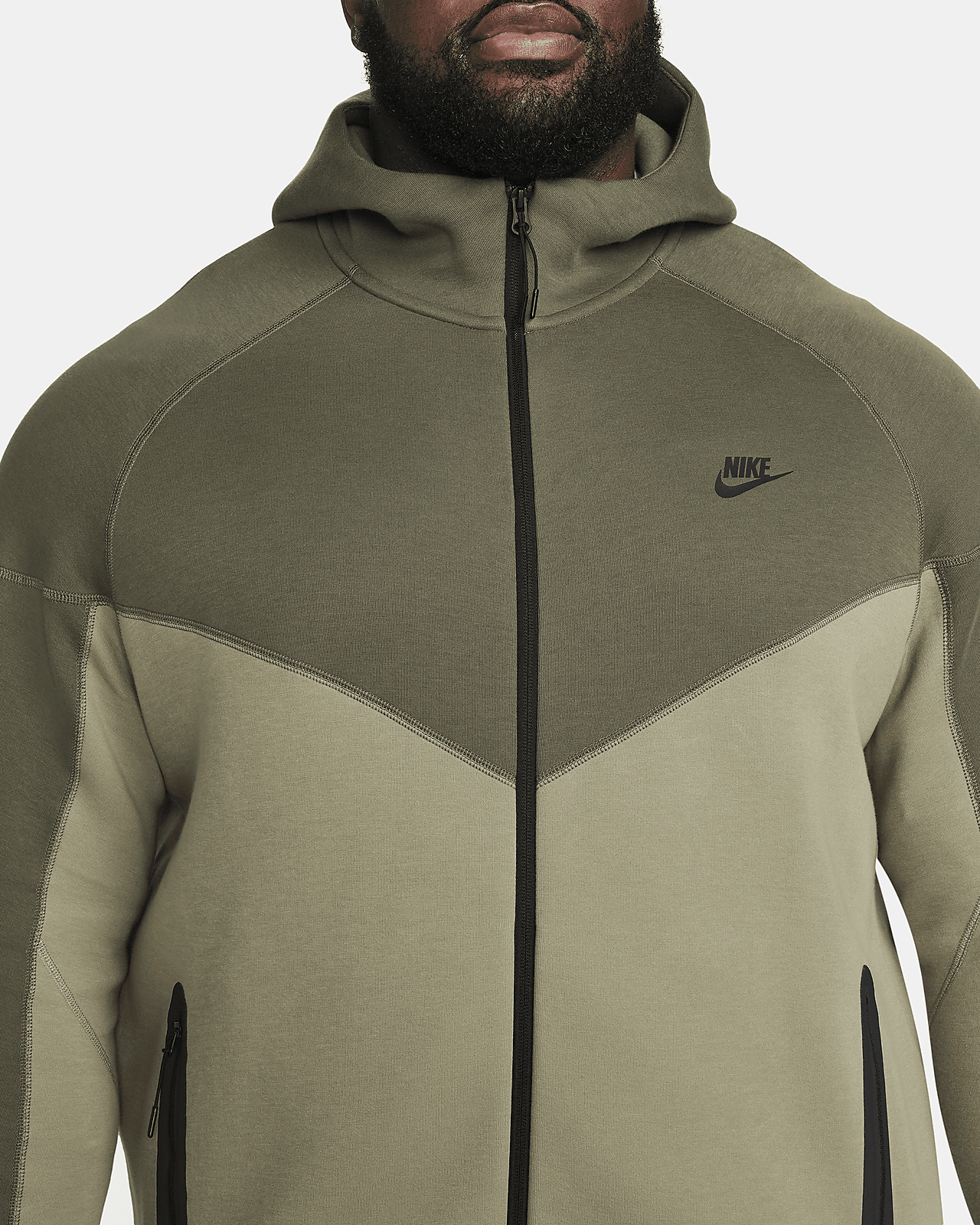 Мужское худи Nike Sportswear Tech Fleece Windrunner для бега по цене ...