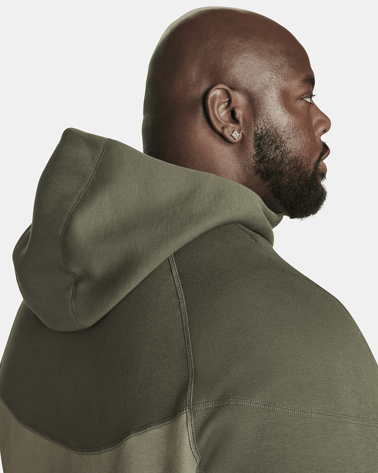 Мужское худи Nike Sportswear Tech Fleece Windrunner для бега по цене ...