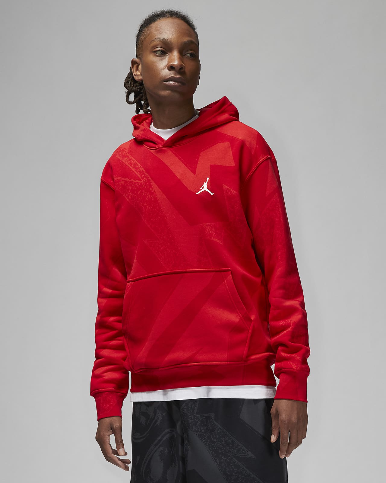 Jordan Brooklyn Fleece Men's Pullover Hoodie. Nike CA