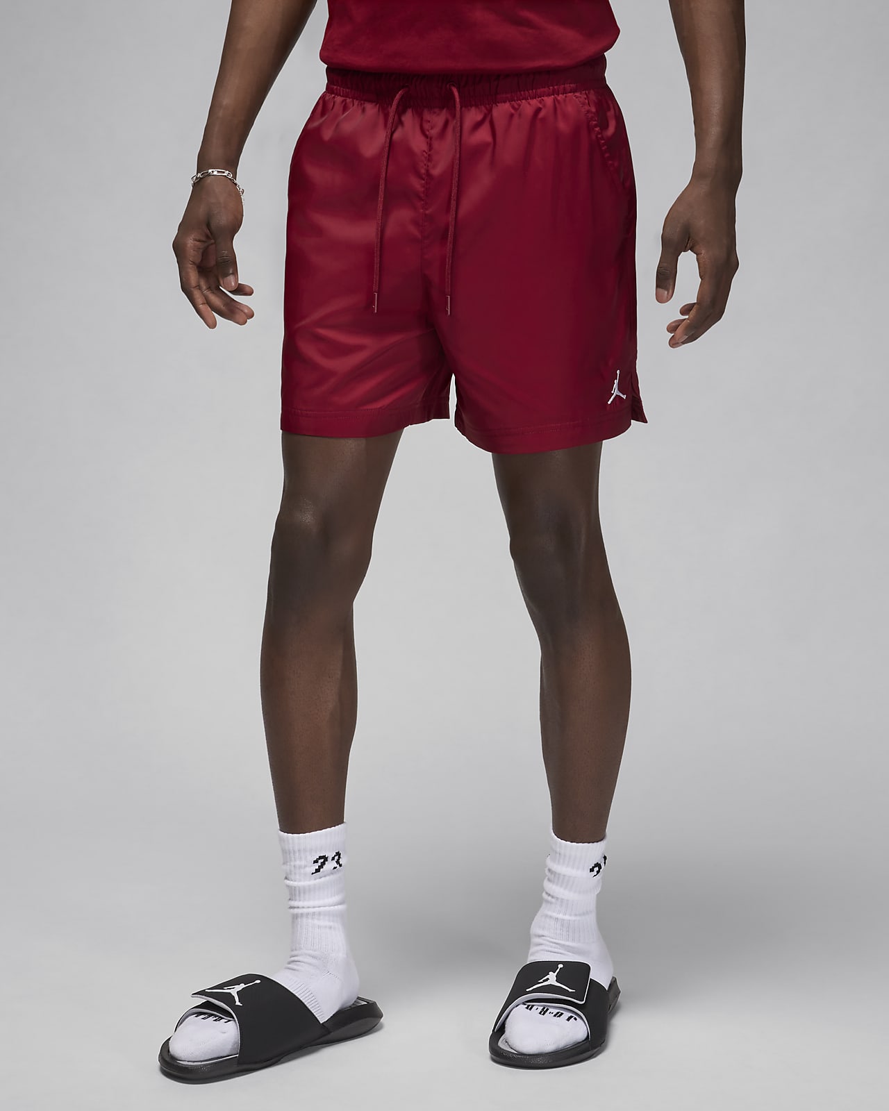 Jordan Essentials Men's 13cm (approx.) Poolside Shorts. Nike DK