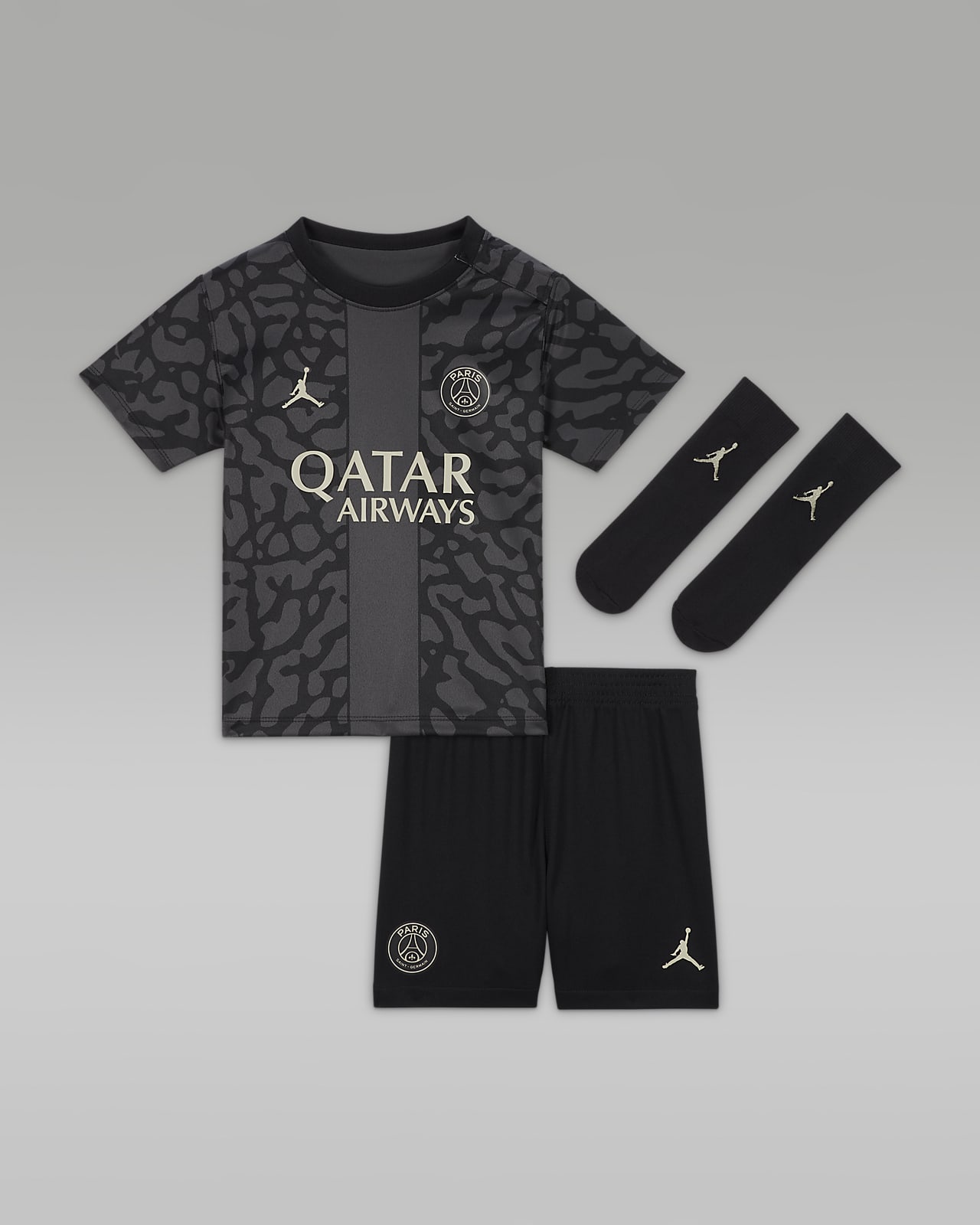 Paris Saint-Germain 2023/24 Third Baby/Toddler Nike Football 3-Piece ...