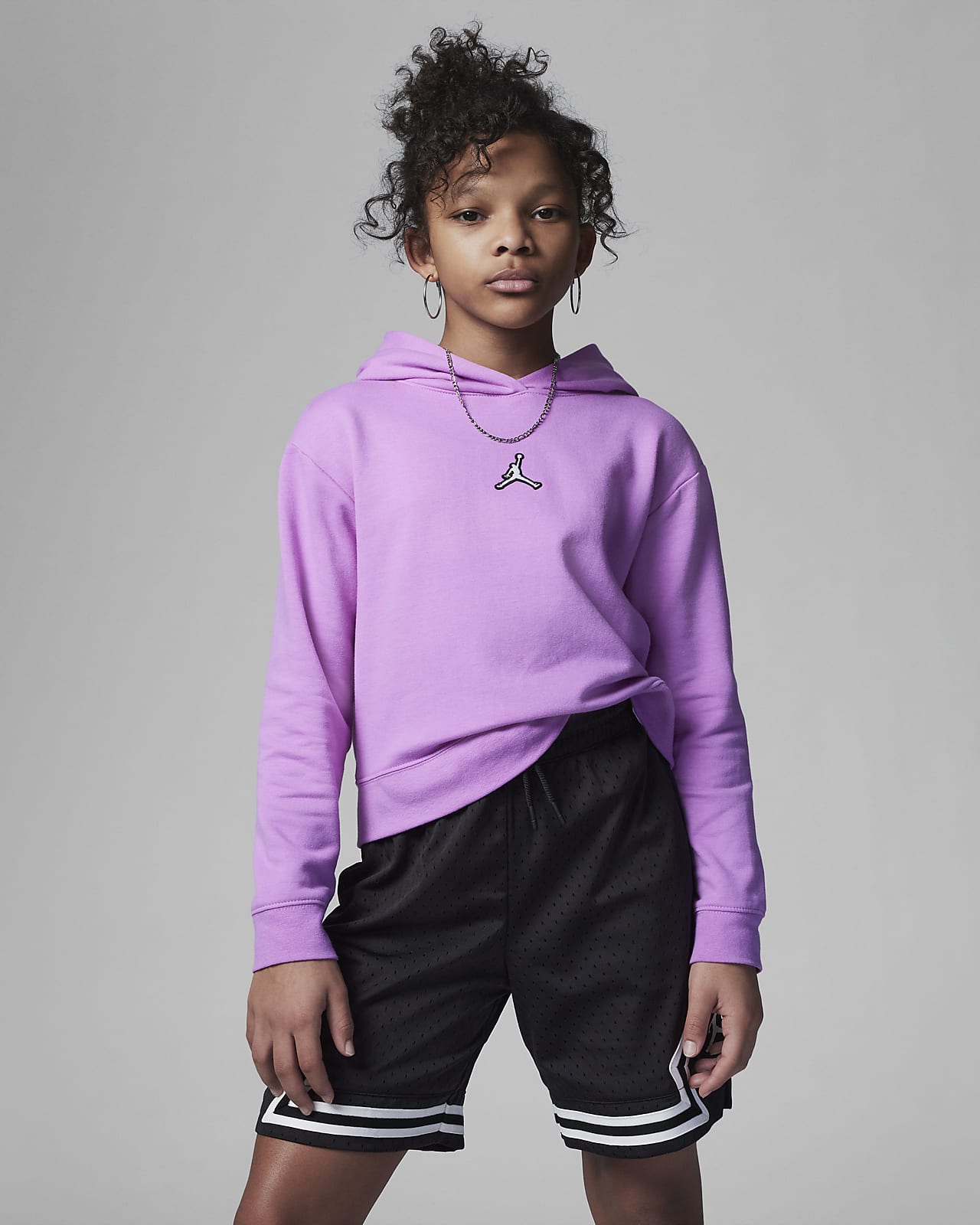 Sweat à capuche Jordan pour Fille plus âgée. Nike BE