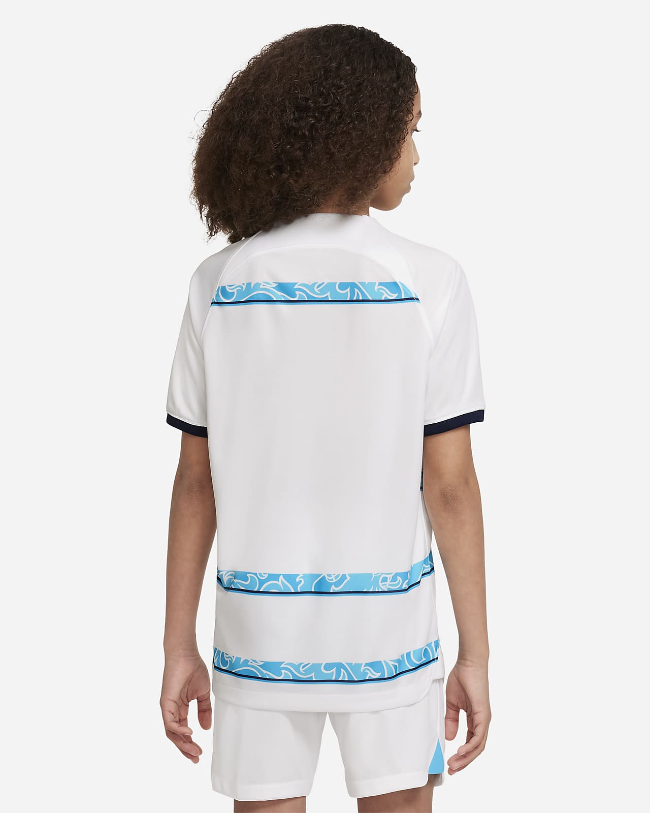 Chelsea F.C. 2022/23 Stadium Away Older Kids' Nike Dri-FIT Football Shirt. Nike GB