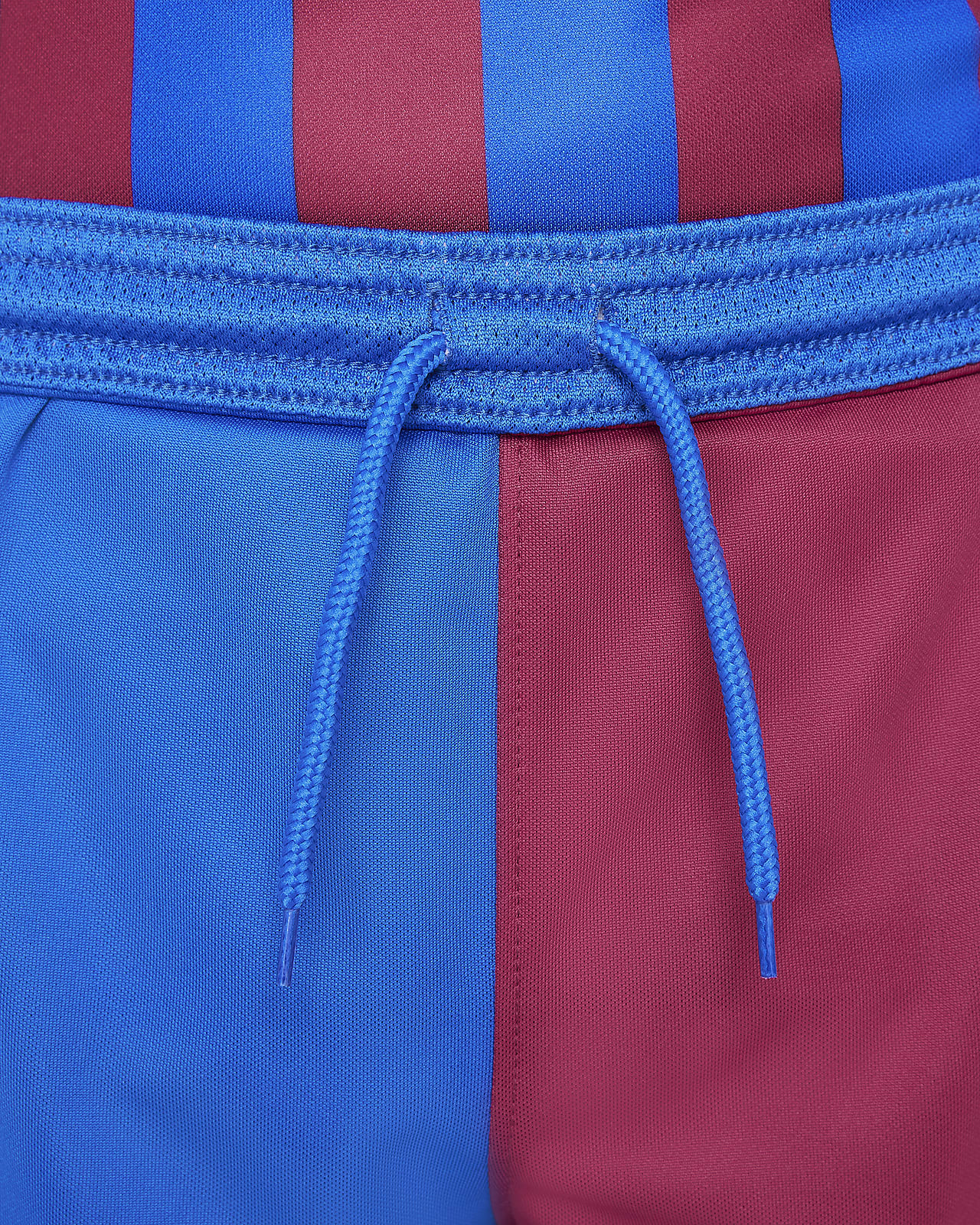 F.C. Barcelona 2021/22 Stadium Home/Away Older Kids' Football Shorts ...