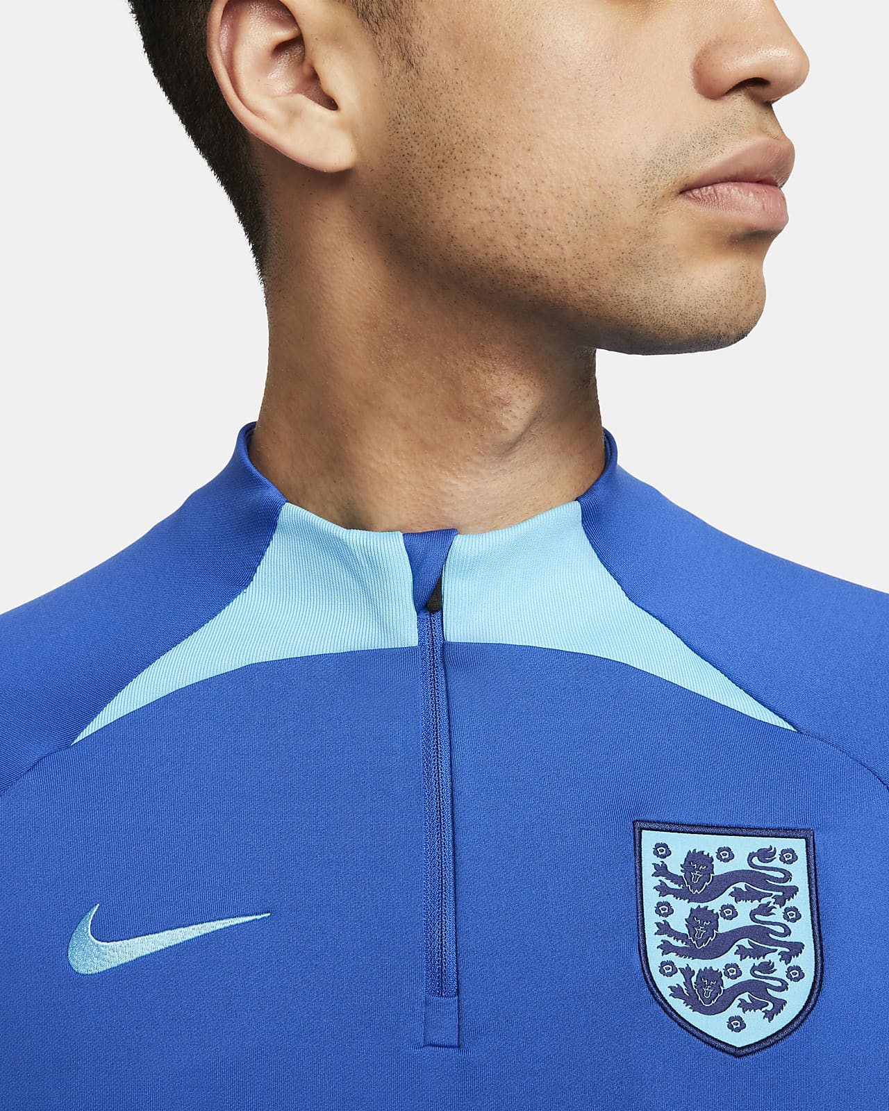 England Strike Men's Nike Dri-FIT Knit Football Drill Top. Nike IE