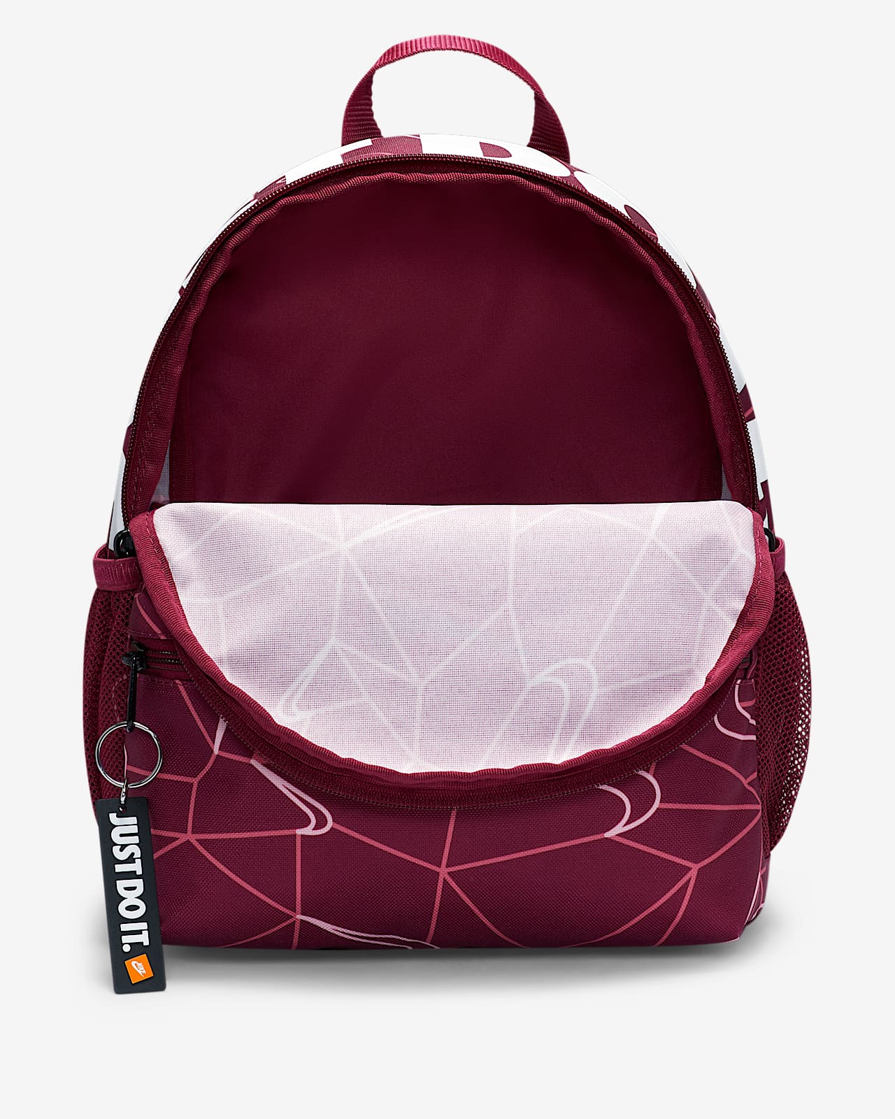 Nike Brasilia JDI Mini ryggsekk med trykk til barn (11 L). Nike NO