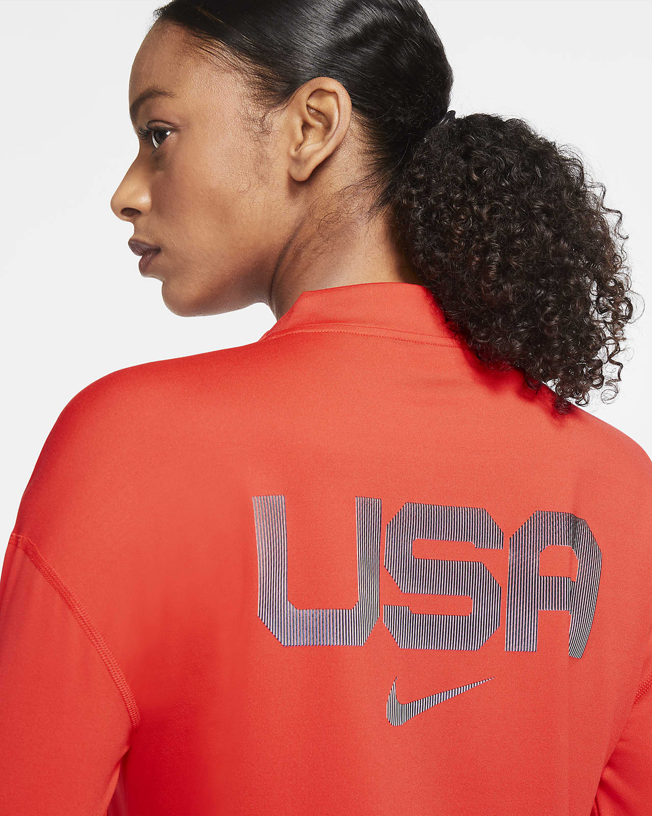 Nike Team USA Women's 1/2-Zip Running Top. Nike SA