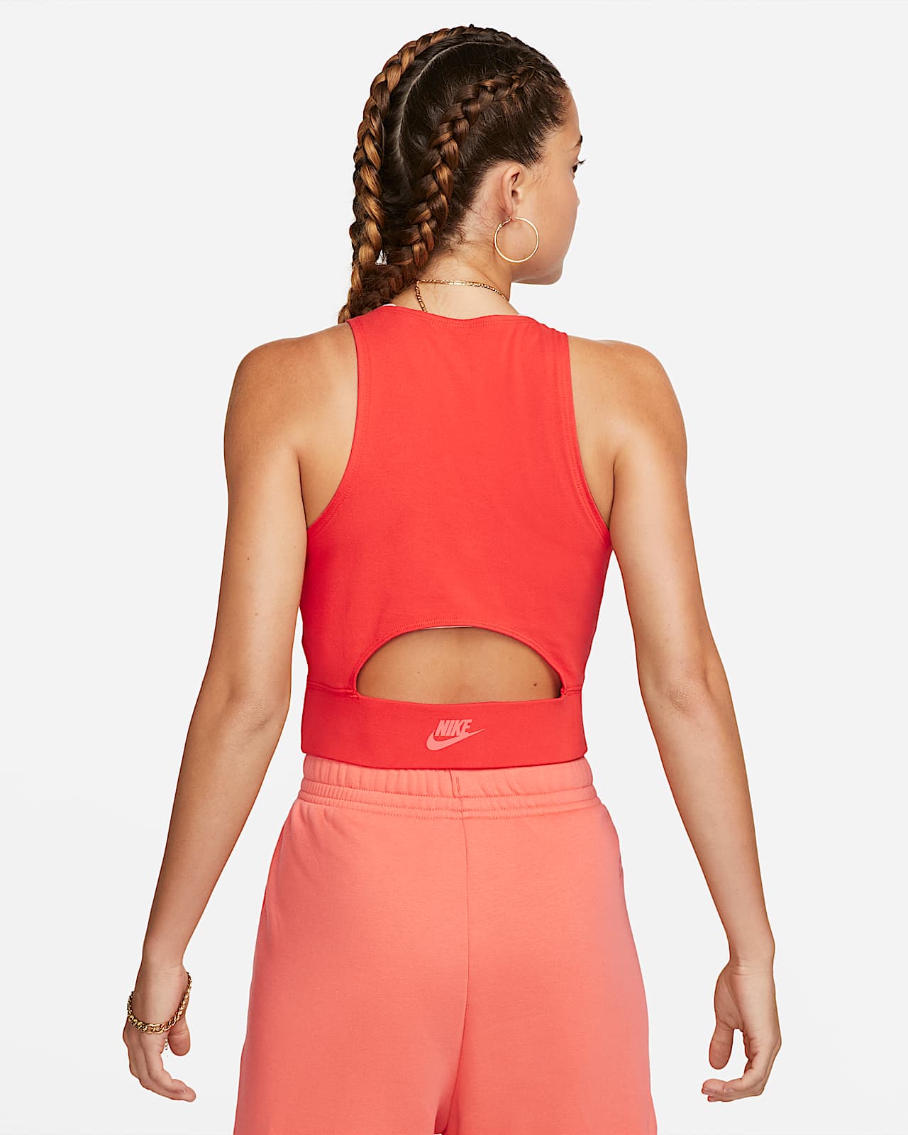 Nike Sportswear Women's Cropped Dance Tank. Nike DK