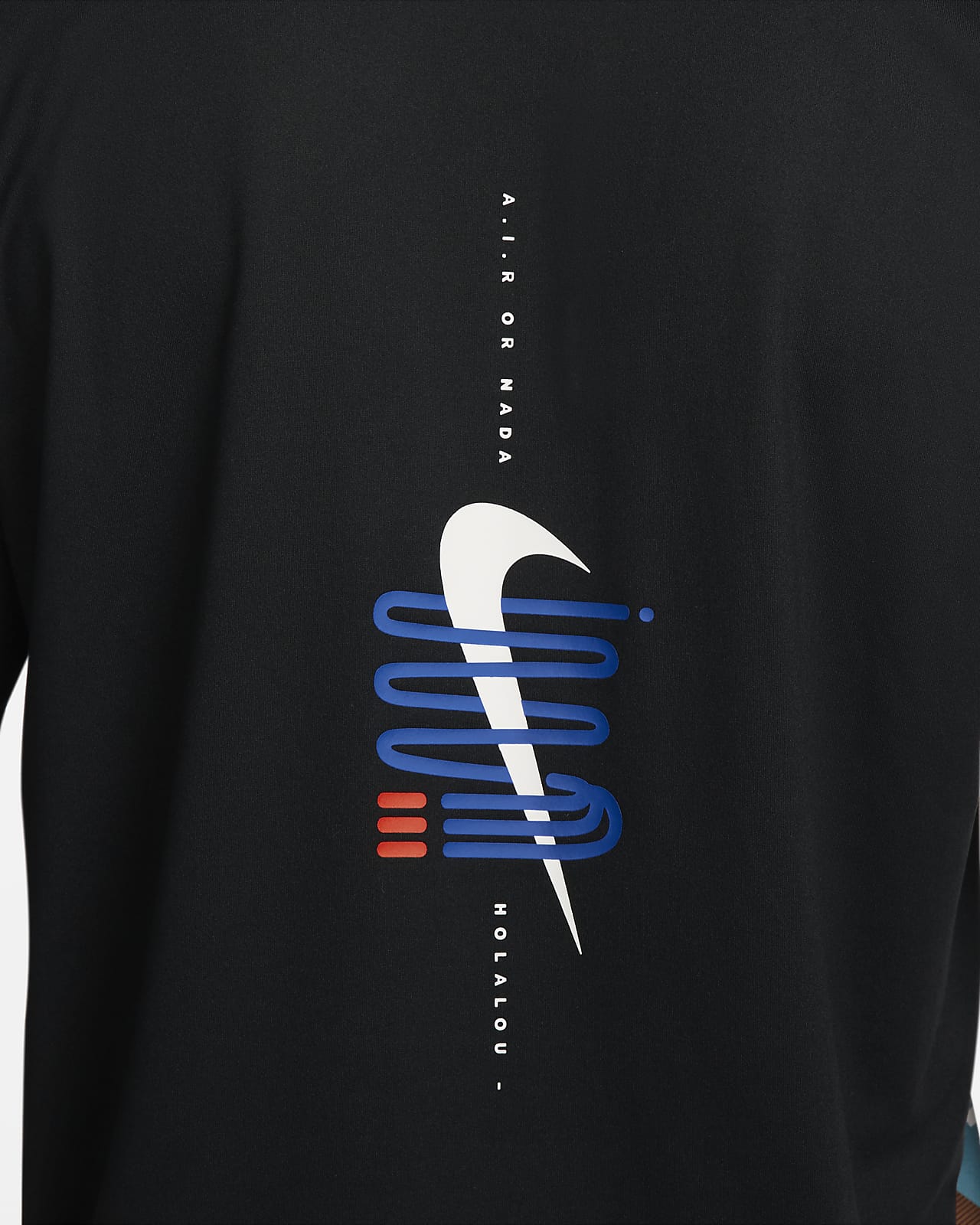 Nike A.I.R. Hola Lou Men's Mid Layer Running Top. Nike LU