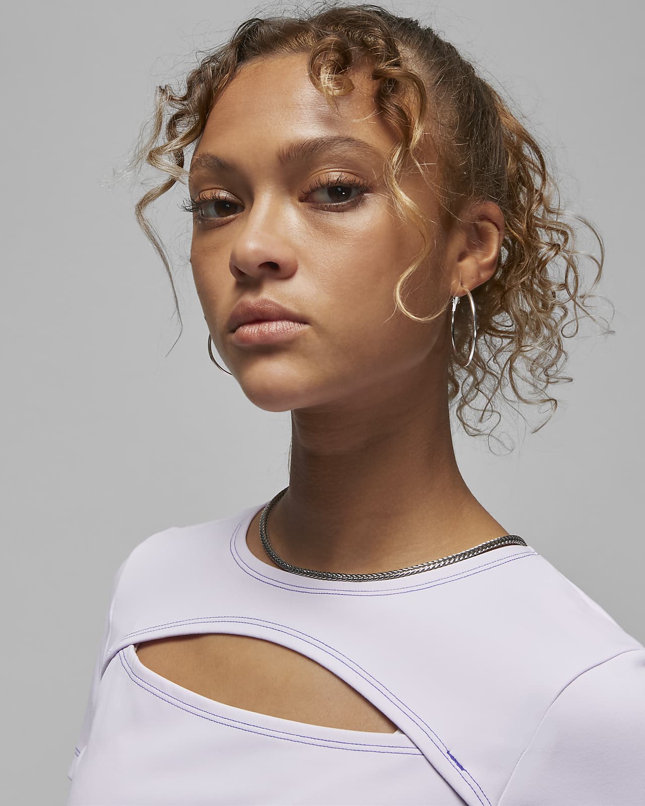 Jordan Sport Women's Keyhole Top. Nike MY