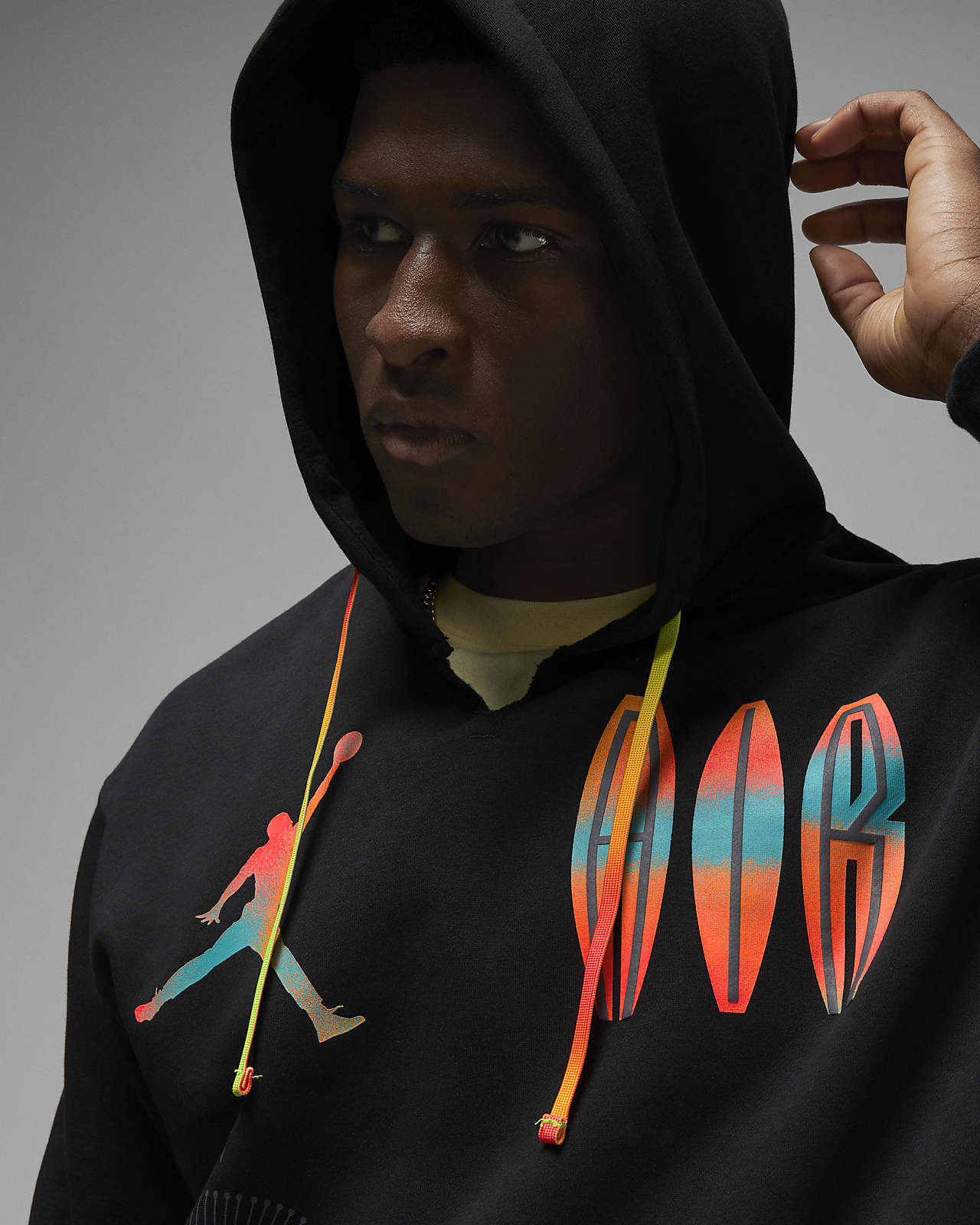Jordan Flight MVP Men's Fleece Hoodie. Nike FI