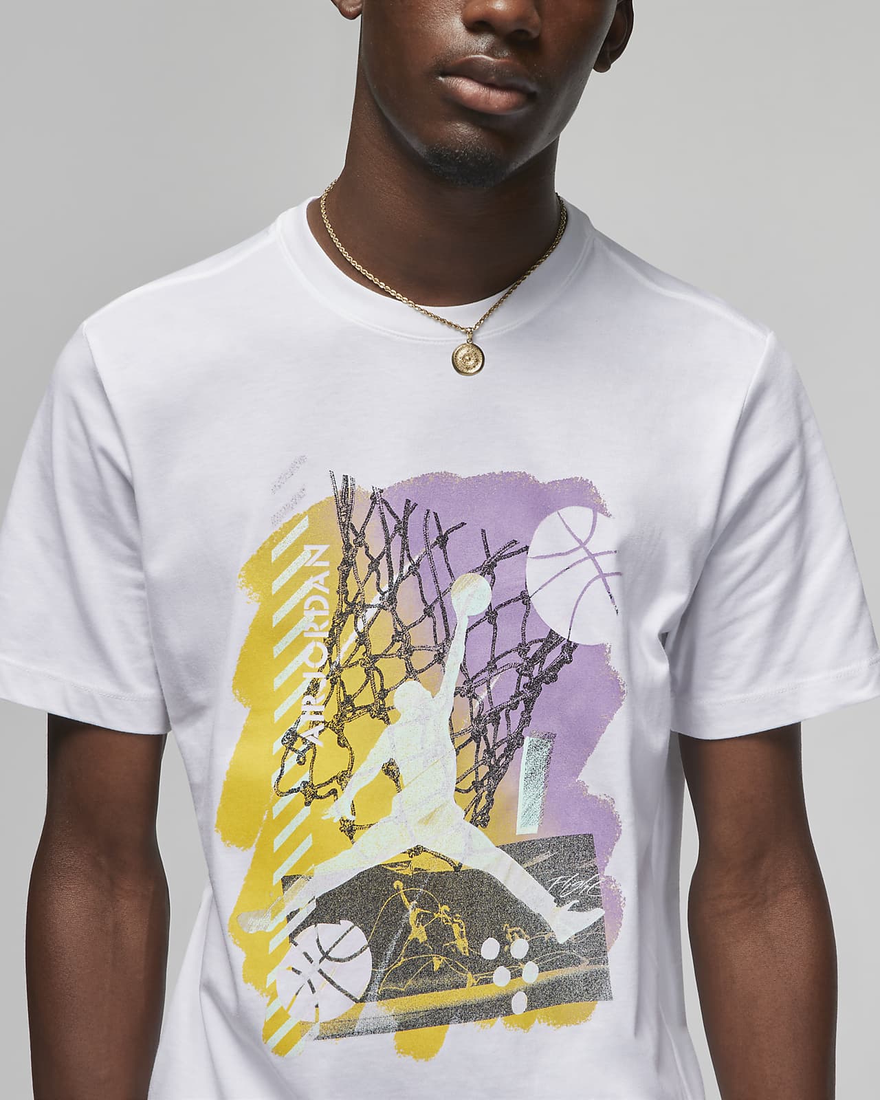 Tee-shirt à motif Jordan Brand pour Homme. Nike CH