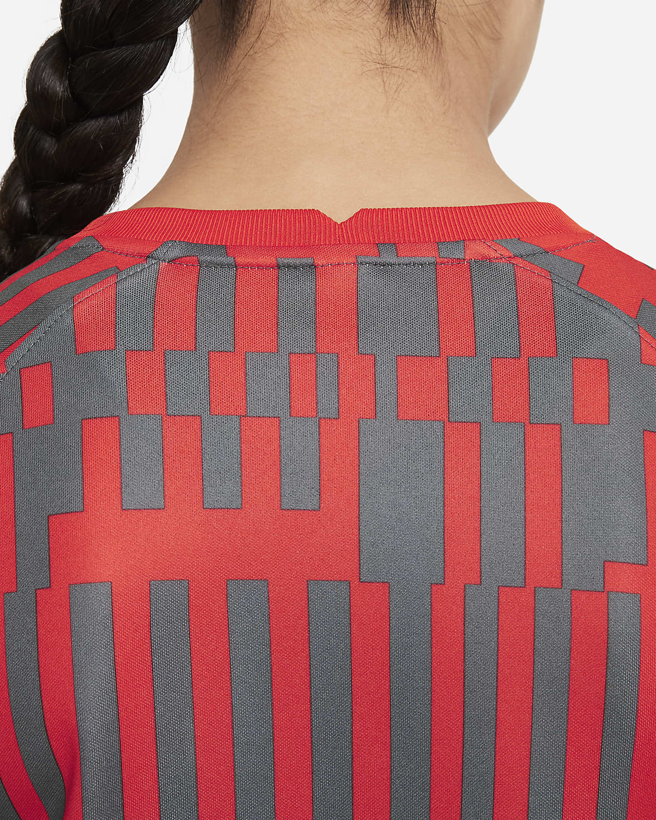 Eintracht Frankfurt Older Kids' Pre-Match Short-Sleeve Football Top ...