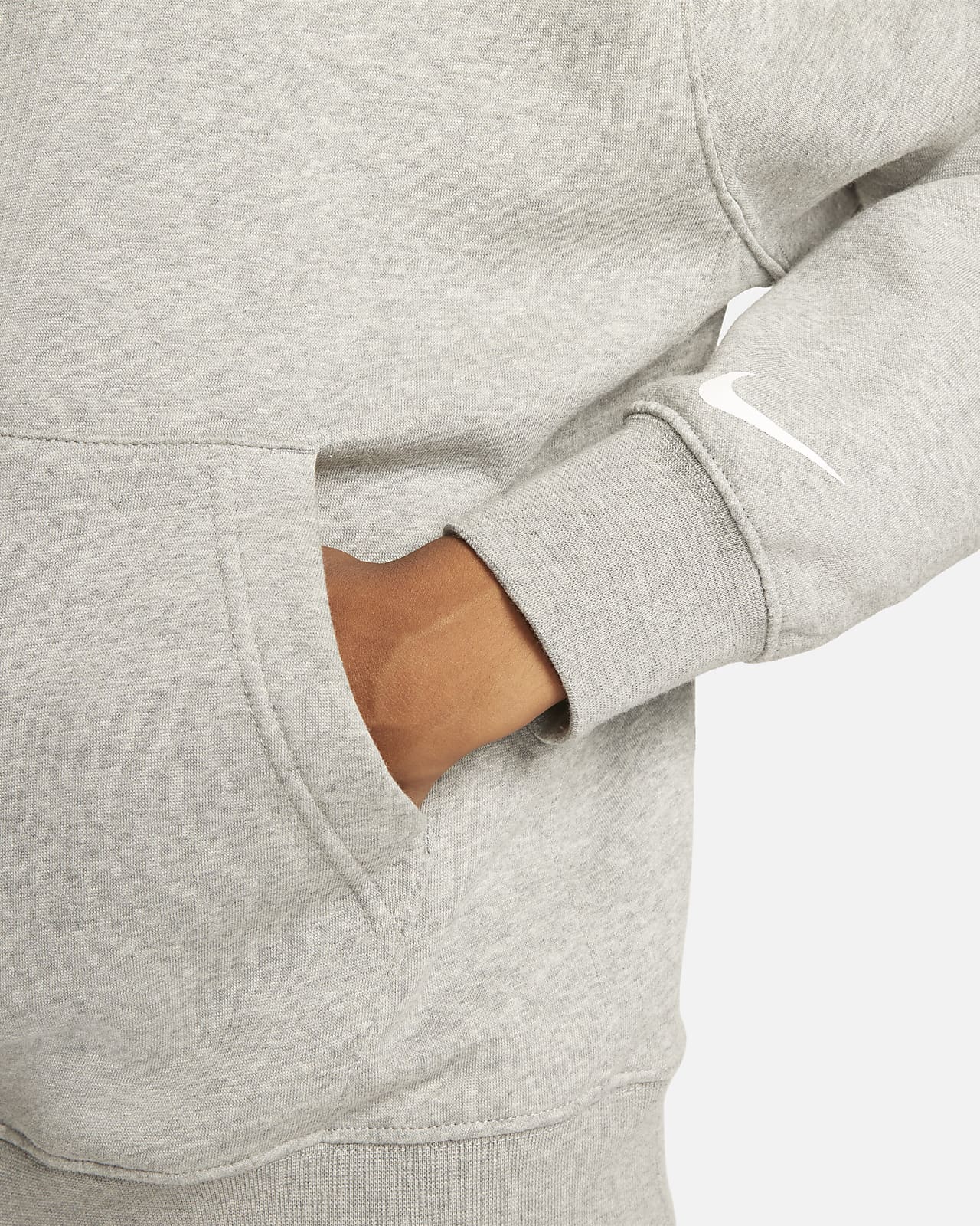 Nike Sportswear kapucnis, belebújós polár férfipulóver. Nike HU