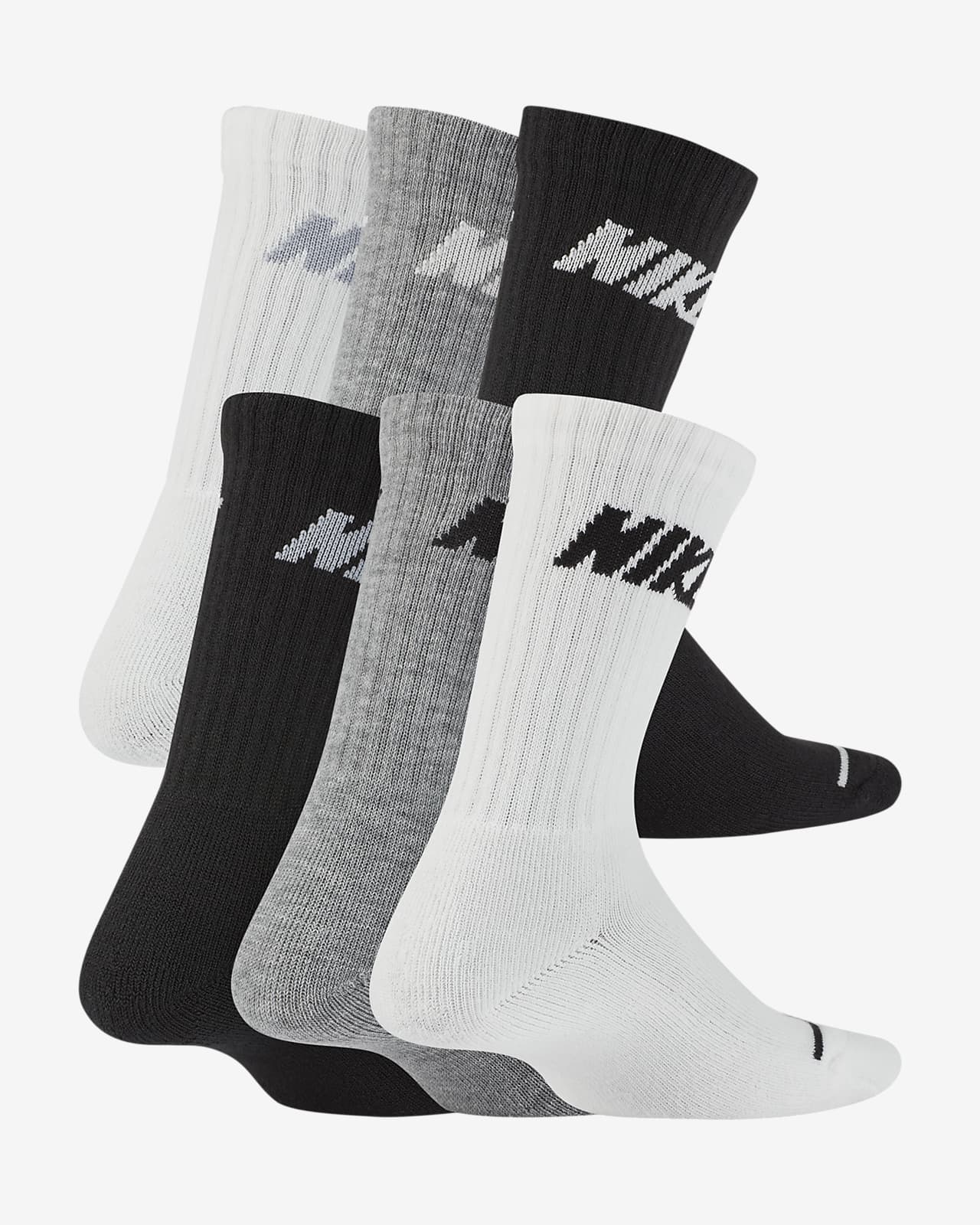 Nike Little Kids Crew Socks 6 Pairs Nike Nike Little Kids Crew Socks 6 Pairs Nike