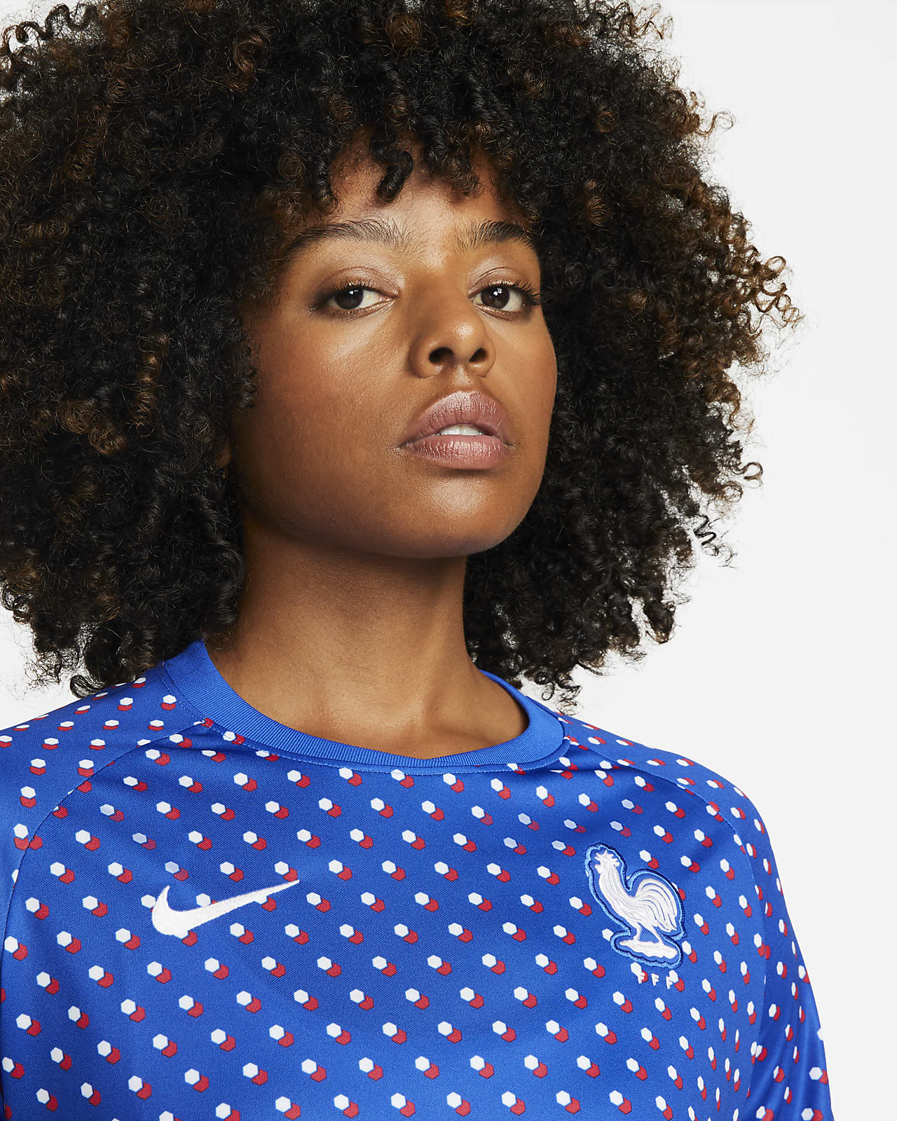 FFF Women's Nike Pre-Match Football Top. Nike SA