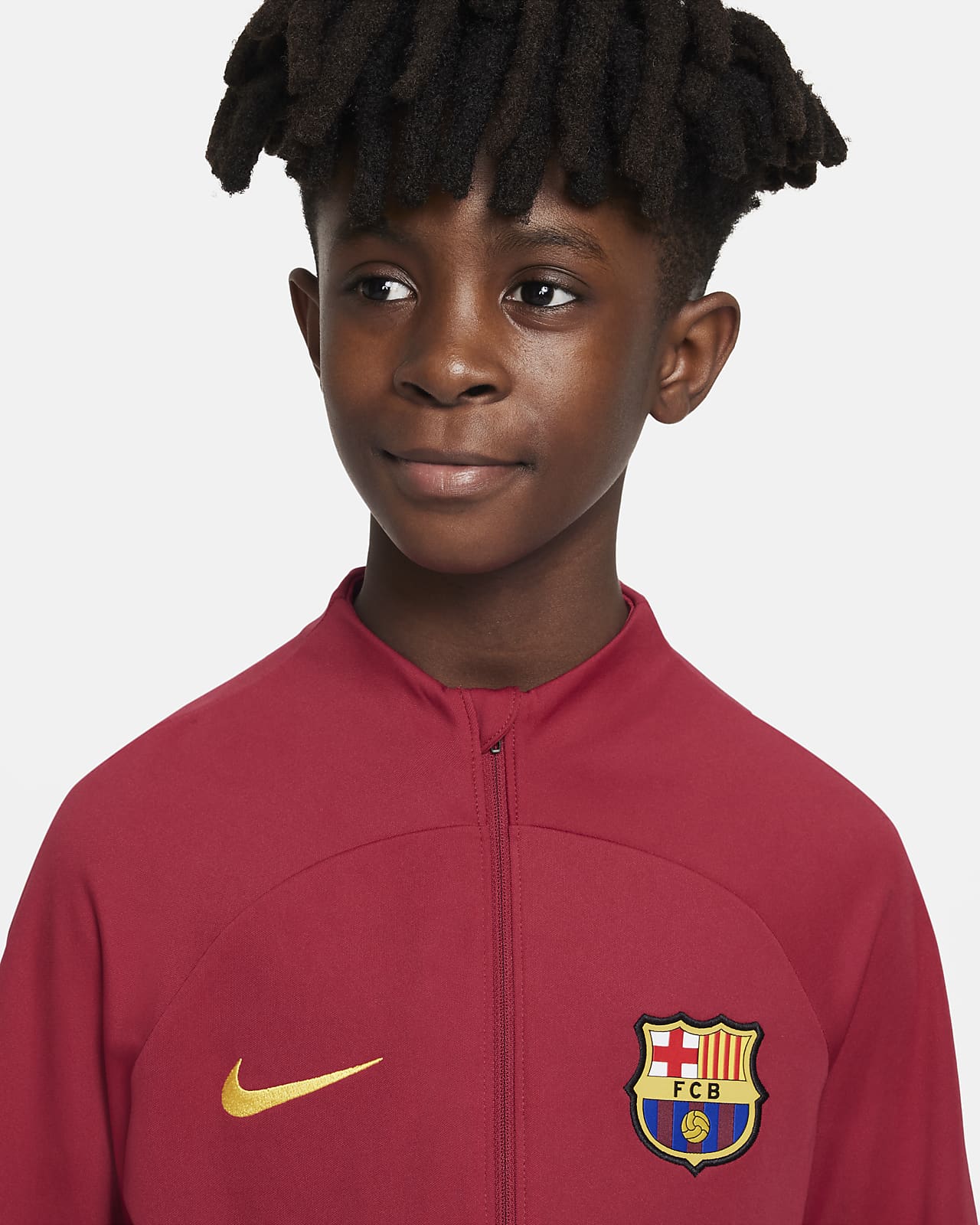 F.C. Barcelona Academy Pro Older Kids' Nike Dri-FIT Football Tracksuit. Nike SA