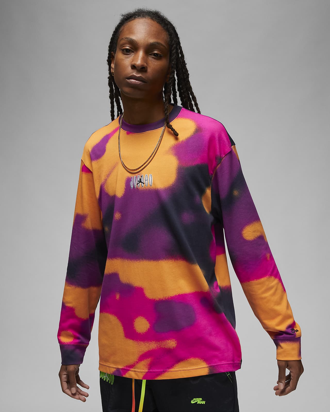 Jordan Flight MVP 85 Men's Long-Sleeve T-Shirt. Nike NL