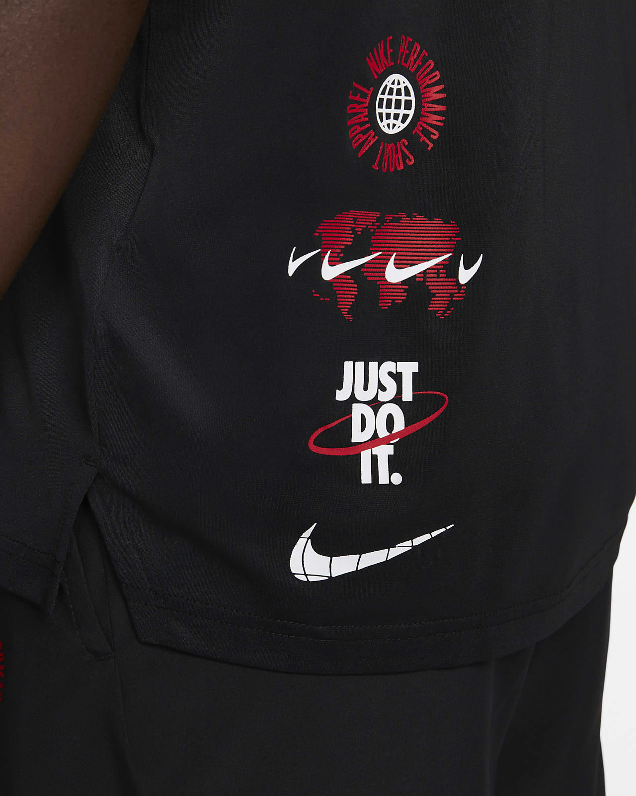 Nike Pro Dri-FIT Men's Graphic Short-Sleeve Top. Nike NL