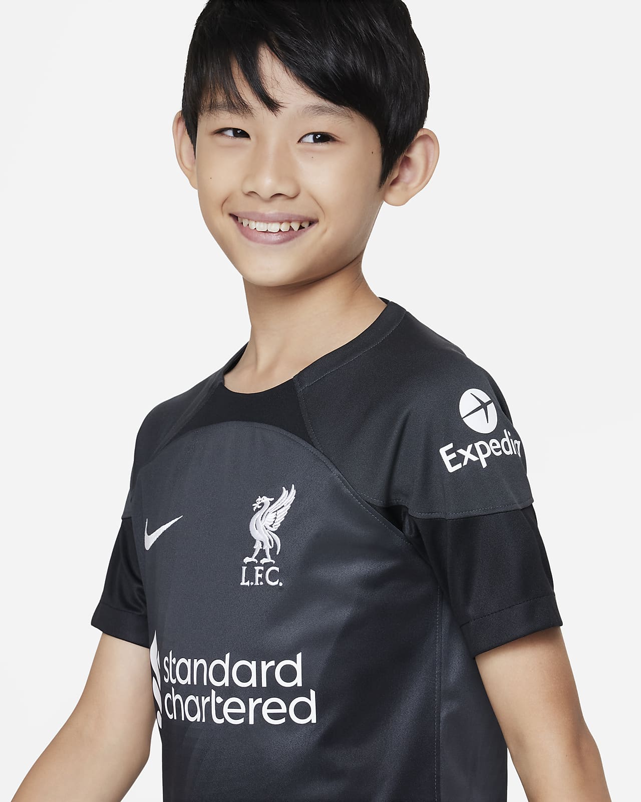 Liverpool 2022/23 Goalkeeper Younger Kids' Football Kit | atelier-yuwa ...