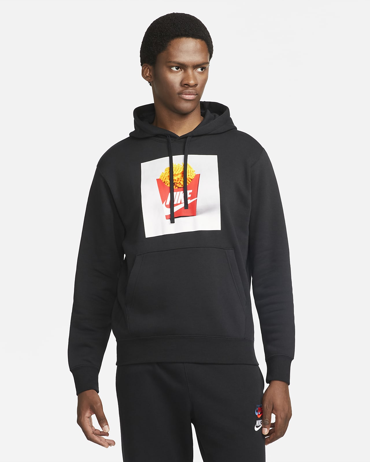 Nike Sportswear Men's Brushed-Back Pullover Hoodie. Nike NL