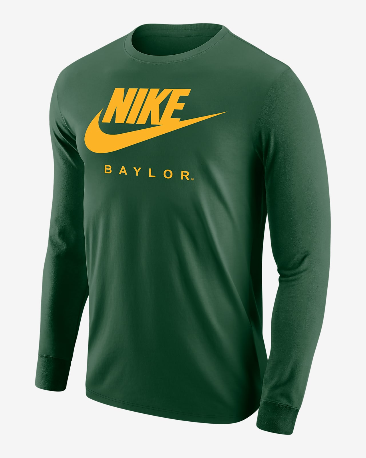 Playera de manga larga Nike College 365 para hombre Baylor. Nike.com