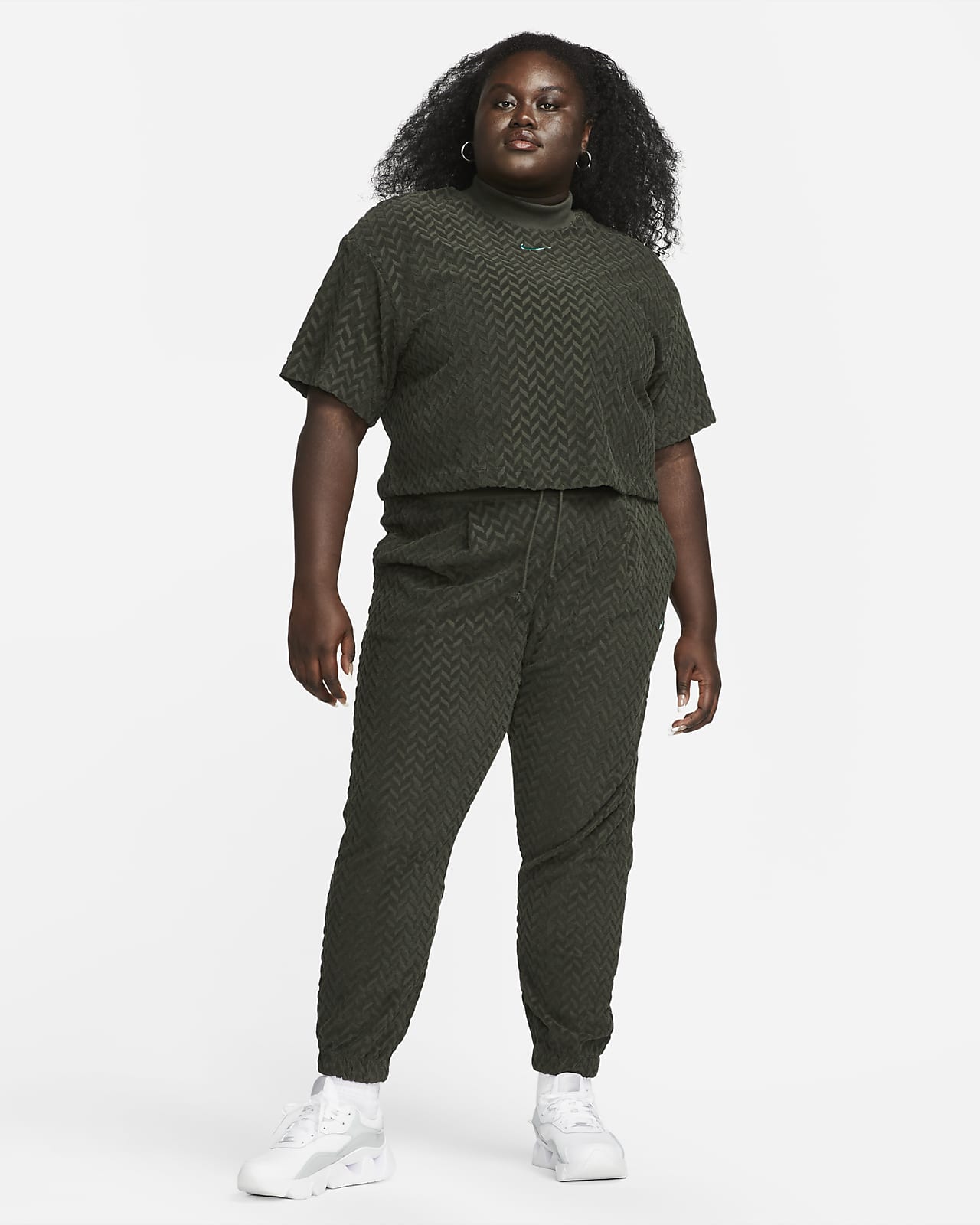 Nike Sportswear Everyday Modern Women's High-Waisted All-Over Jacquard ...