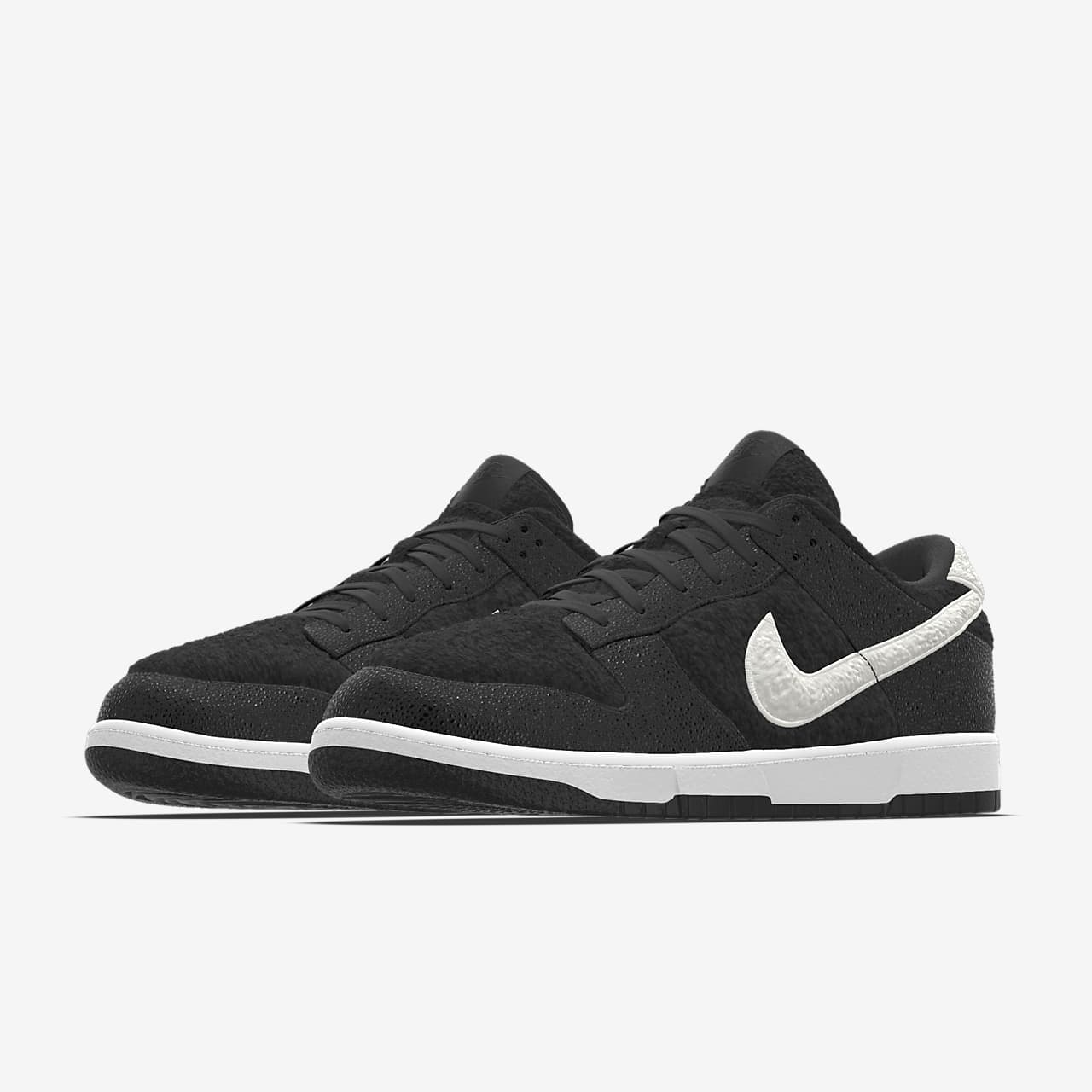 Nike Dunk Low Premium Fleece By You Custom Women's Shoes. Nike UK