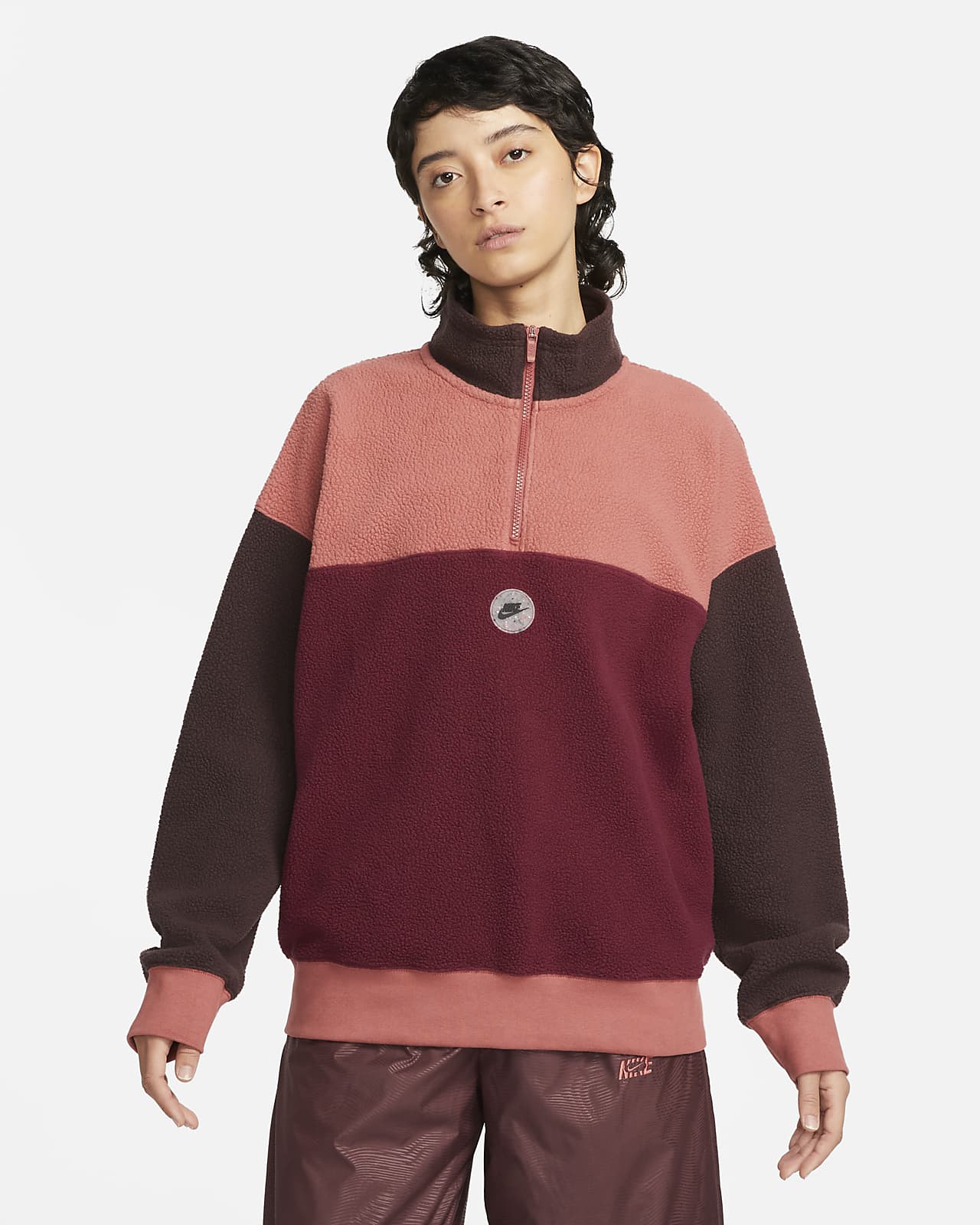 Nike Sportswear Women's 1/4-Zip Sports Utility Top. Nike LU