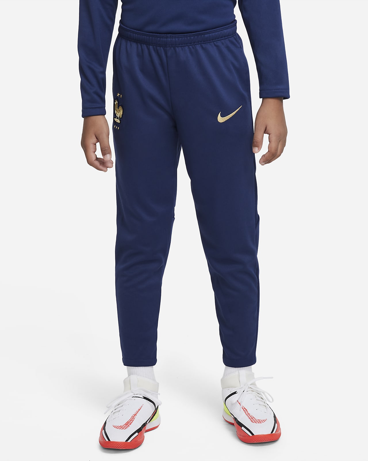 Fotbollsbyxor FFF Academy Pro Nike Dri-FIT för barn. Nike SE