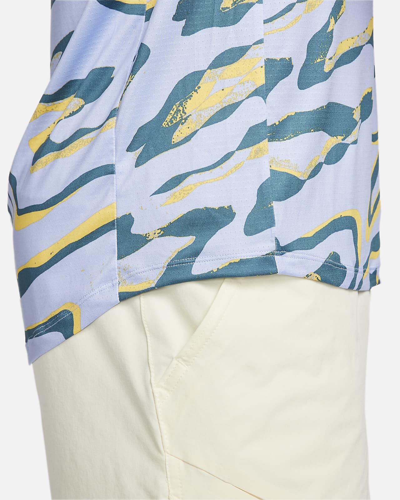 NikeCourt Dri-FIT Advantage Men's Print Tennis Top. Nike AE