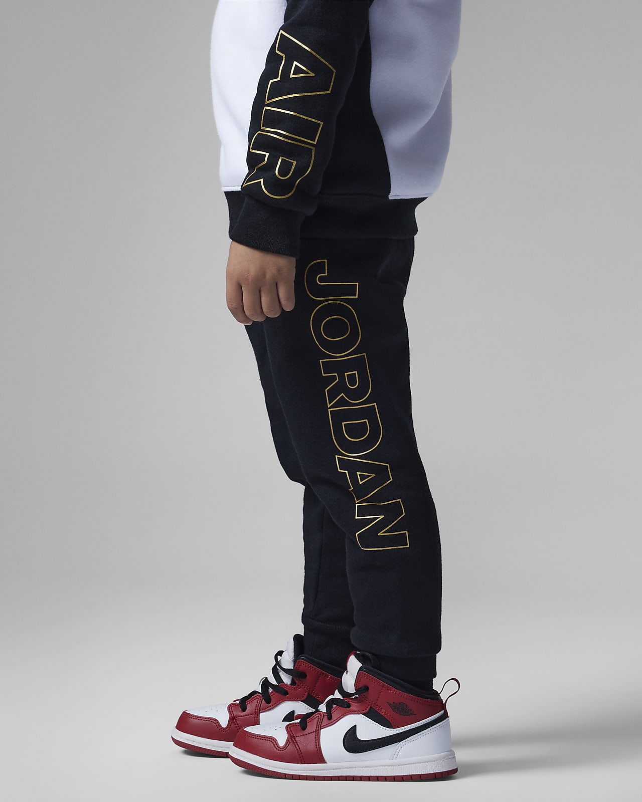 Jordan Holiday Shine Crew Set Toddler Set. Nike LU