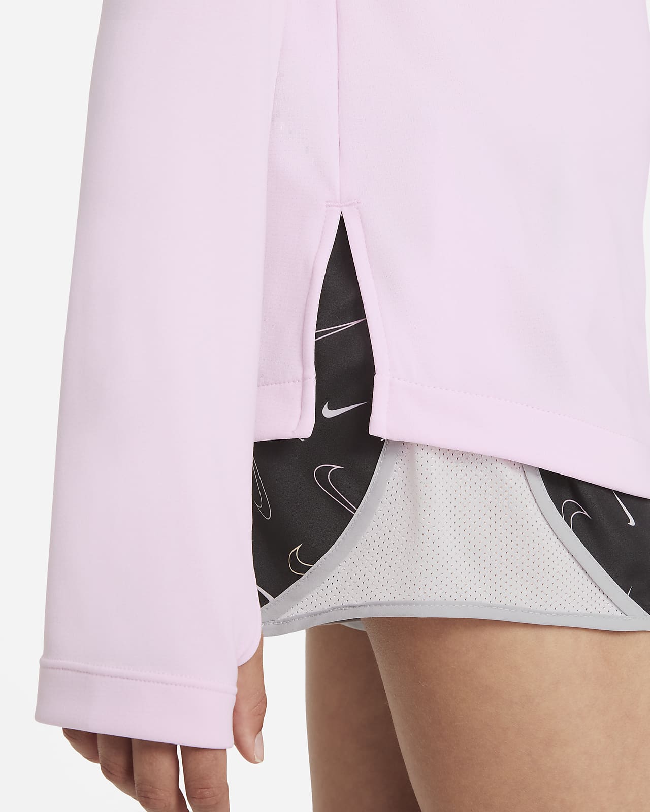 Nike Dri-FIT Older Kids' (Girls') Long-Sleeve Running Top. Nike AE