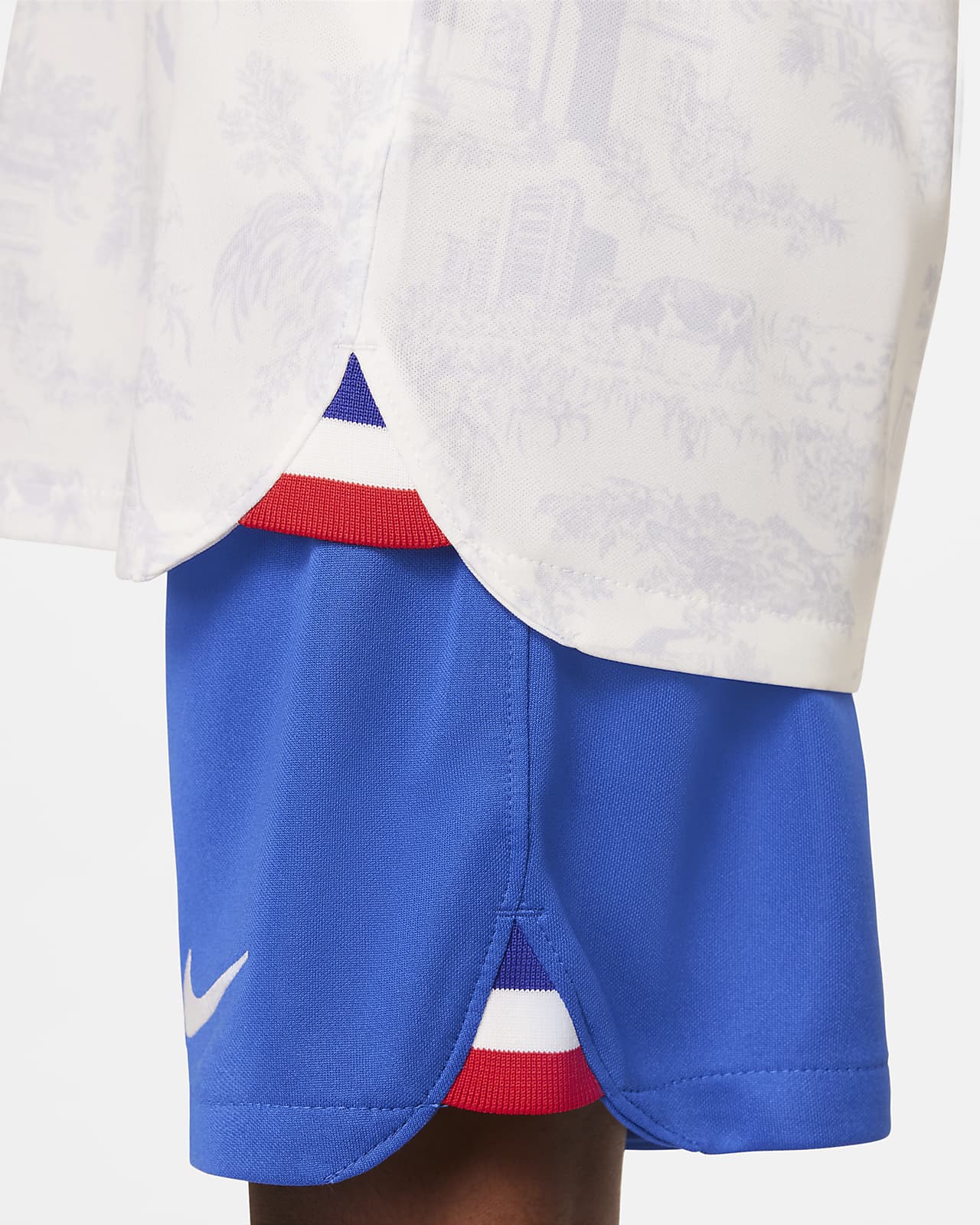 FFF 2022/23 Away Younger Kids' Football Kit. Nike CZ
