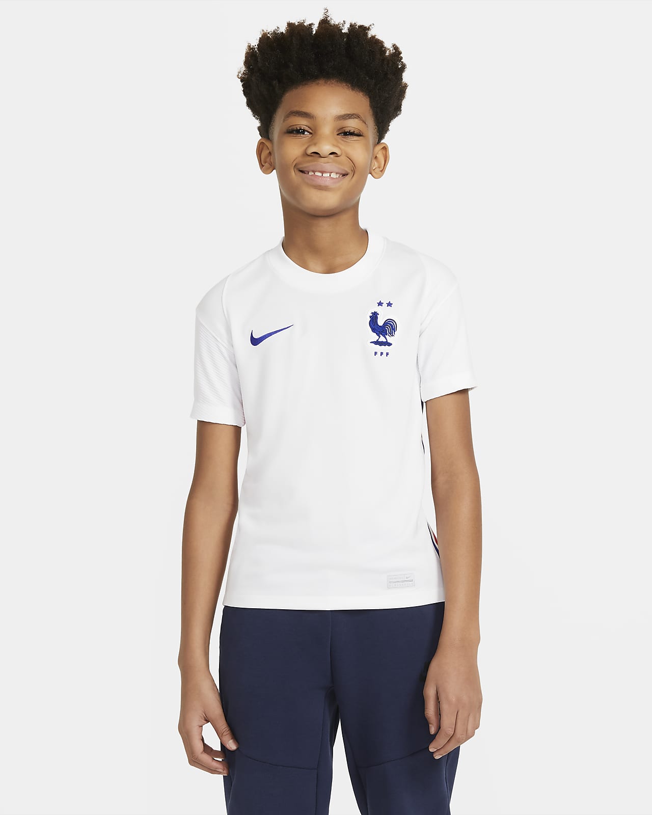 FFF 2020 Stadium Away Older Kids' Football Shirt. Nike BE