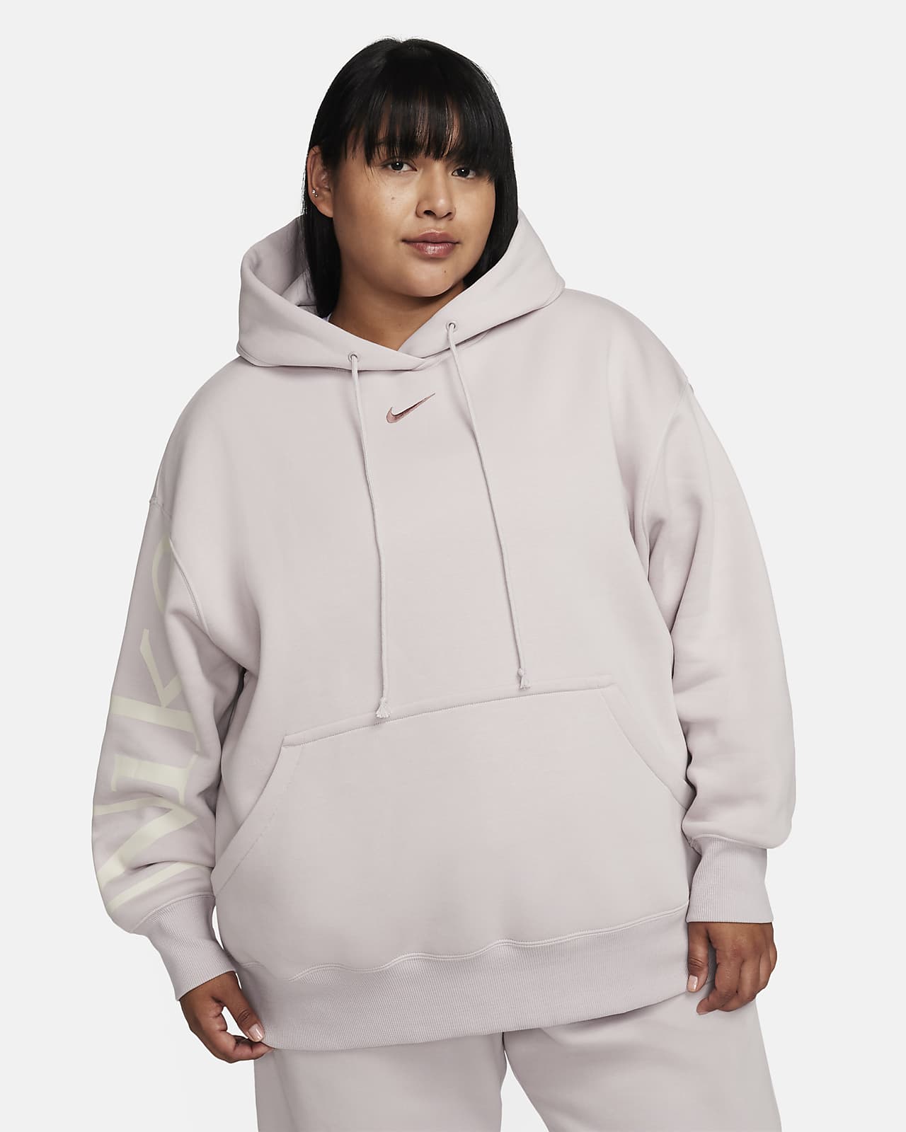Nike Sportswear Phoenix Fleece Women's Oversized Logo Hoodie (Plus Size). Nike UK