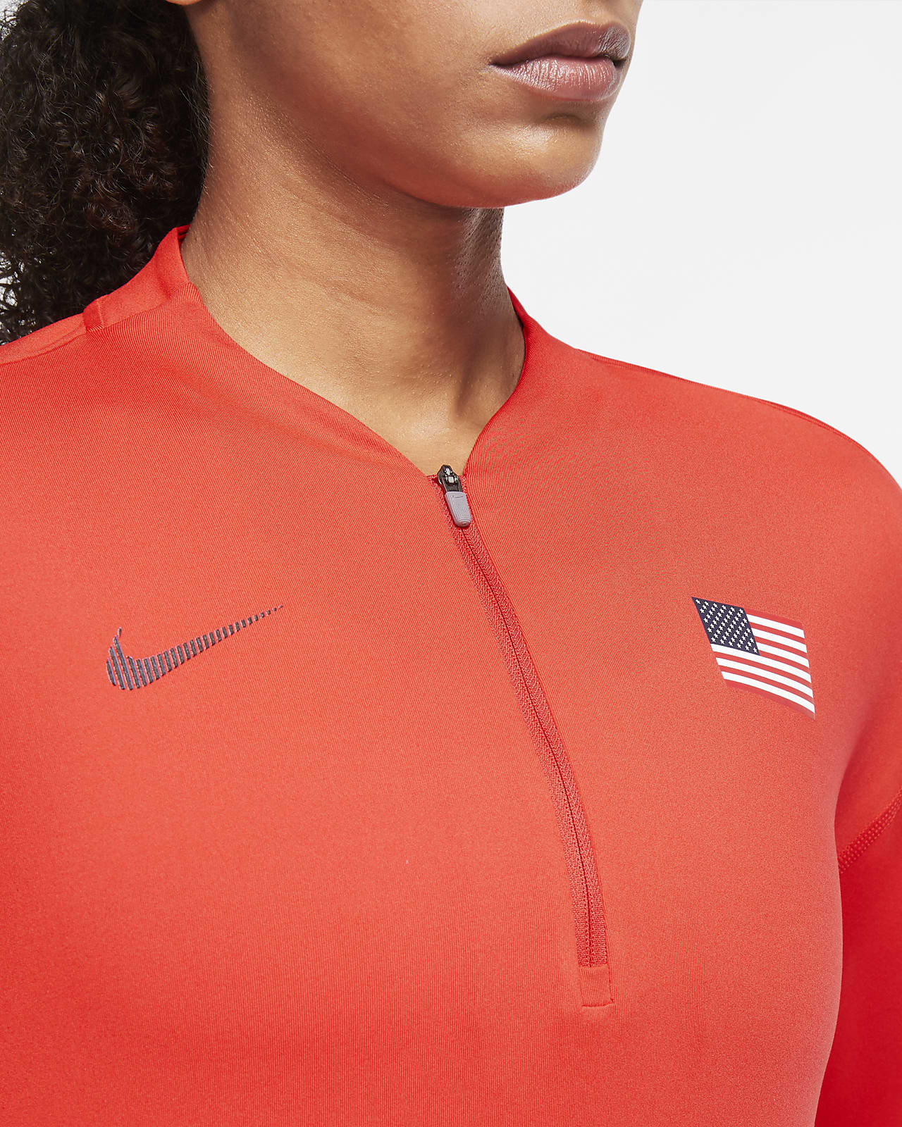 Nike Team USA Women's 1/2-Zip Running Top. Nike SA