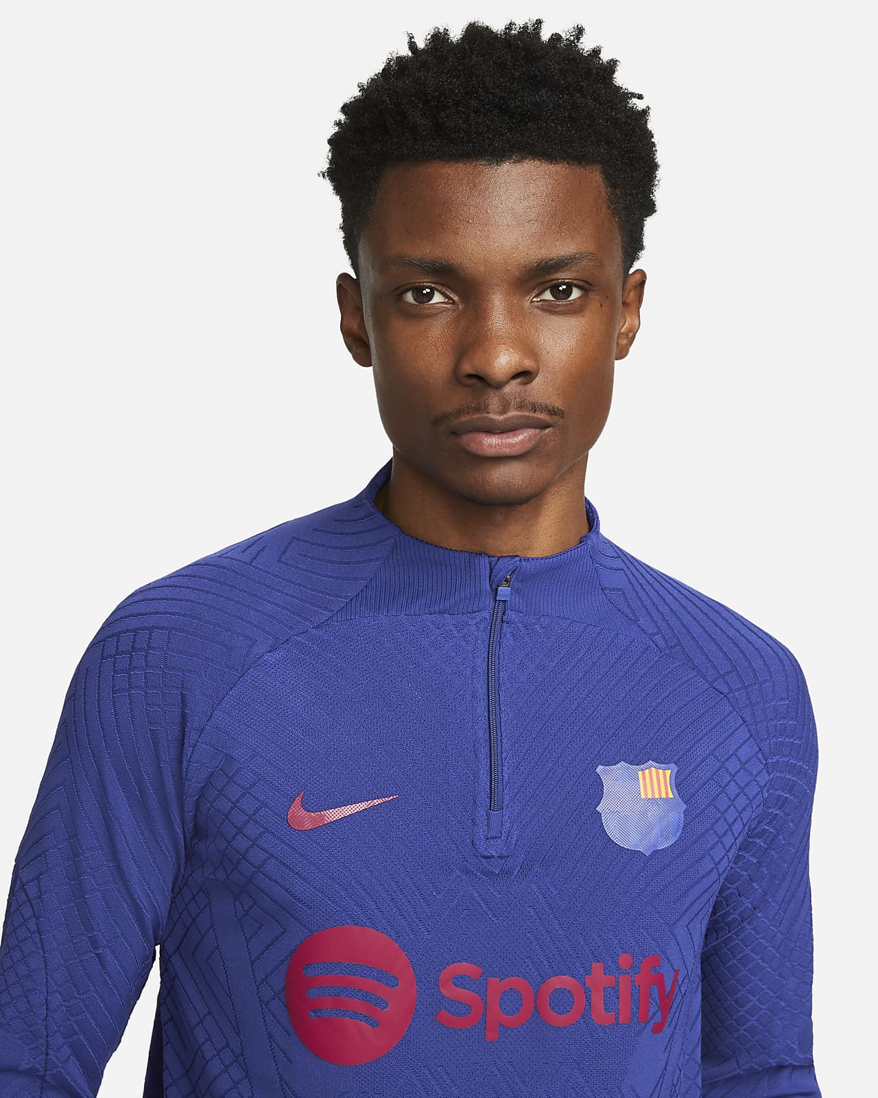 F.C. Barcelona Strike Elite Men's Nike Dri-FIT ADV Football Drill Top. Nike AT